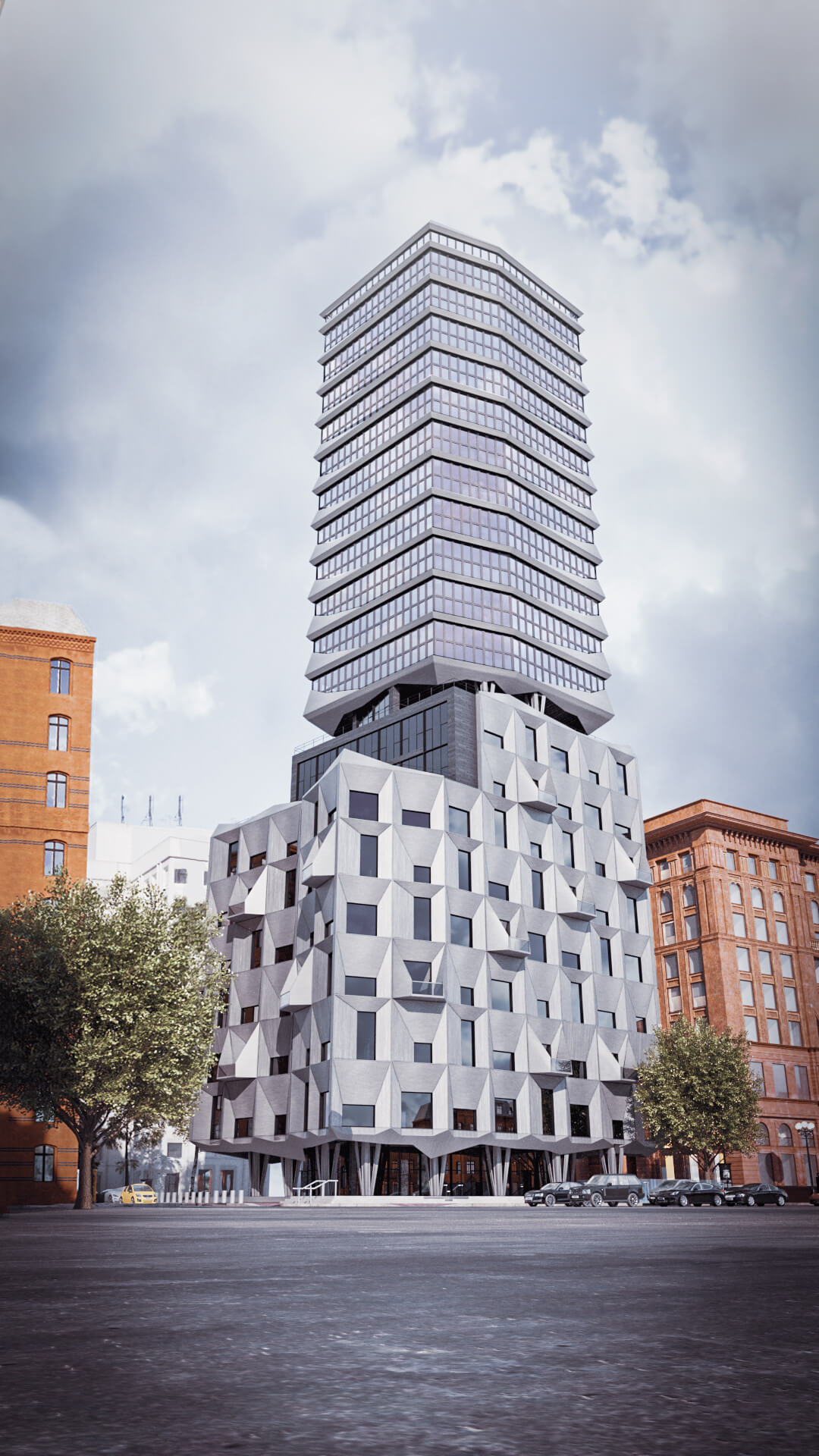 CYBER TOWER by Wizhevsky Architect - Architizer