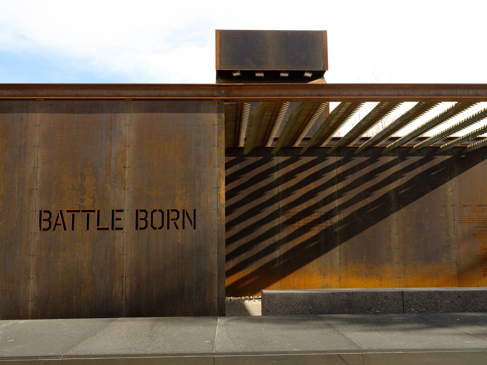 Battle Born: Memorial to Nevada’s Fallen Warriors by PUNCH - Architizer