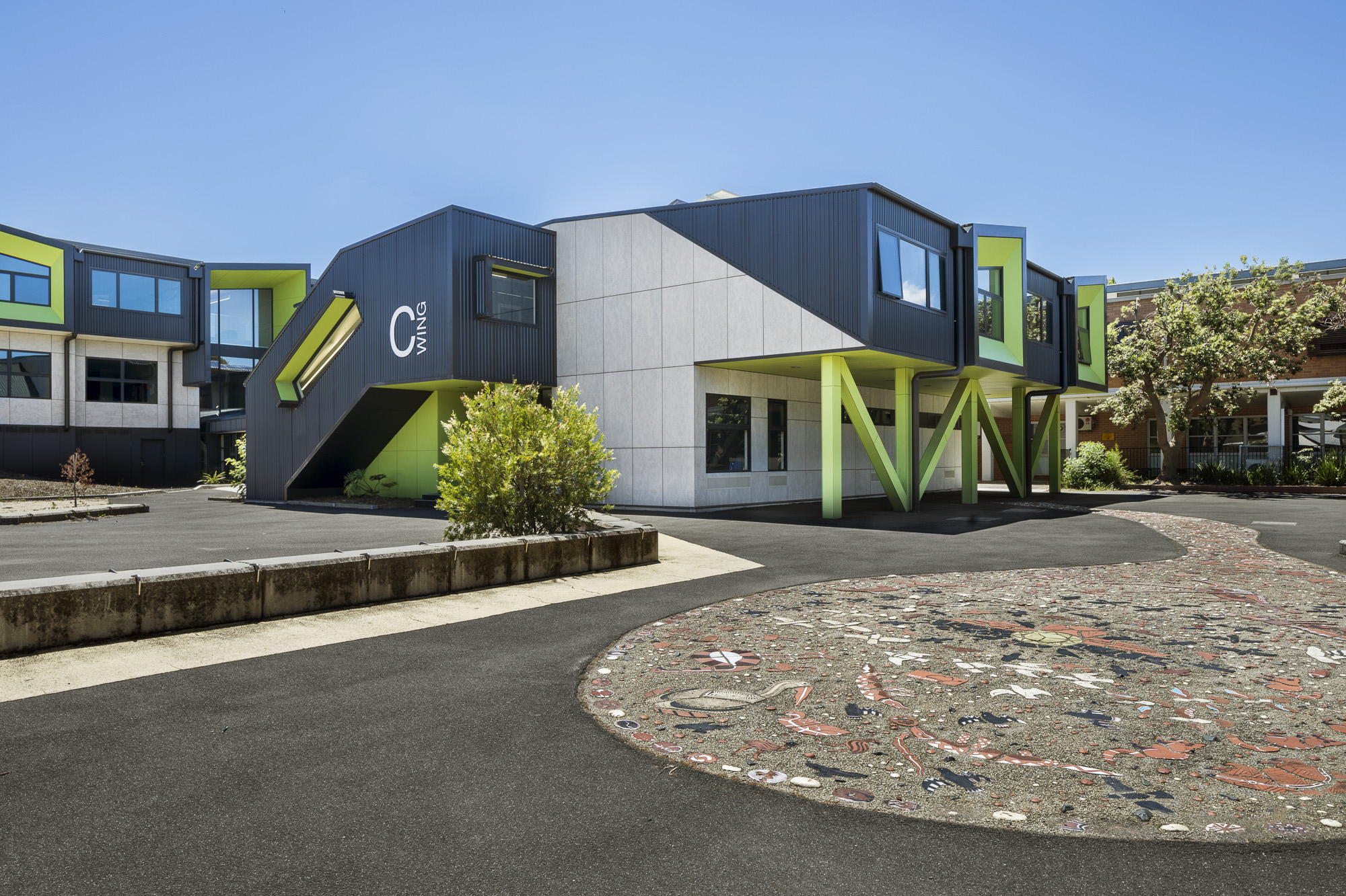 Balwyn High School - B&C Wing by Brand Architects - Architizer