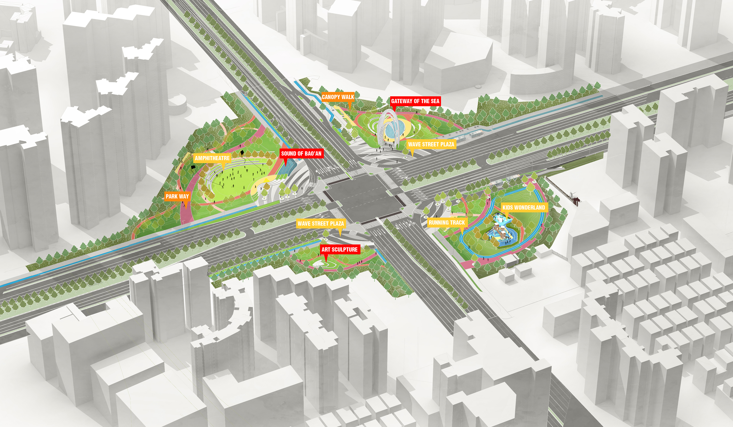 Four Square Park by eLandscript - Architizer