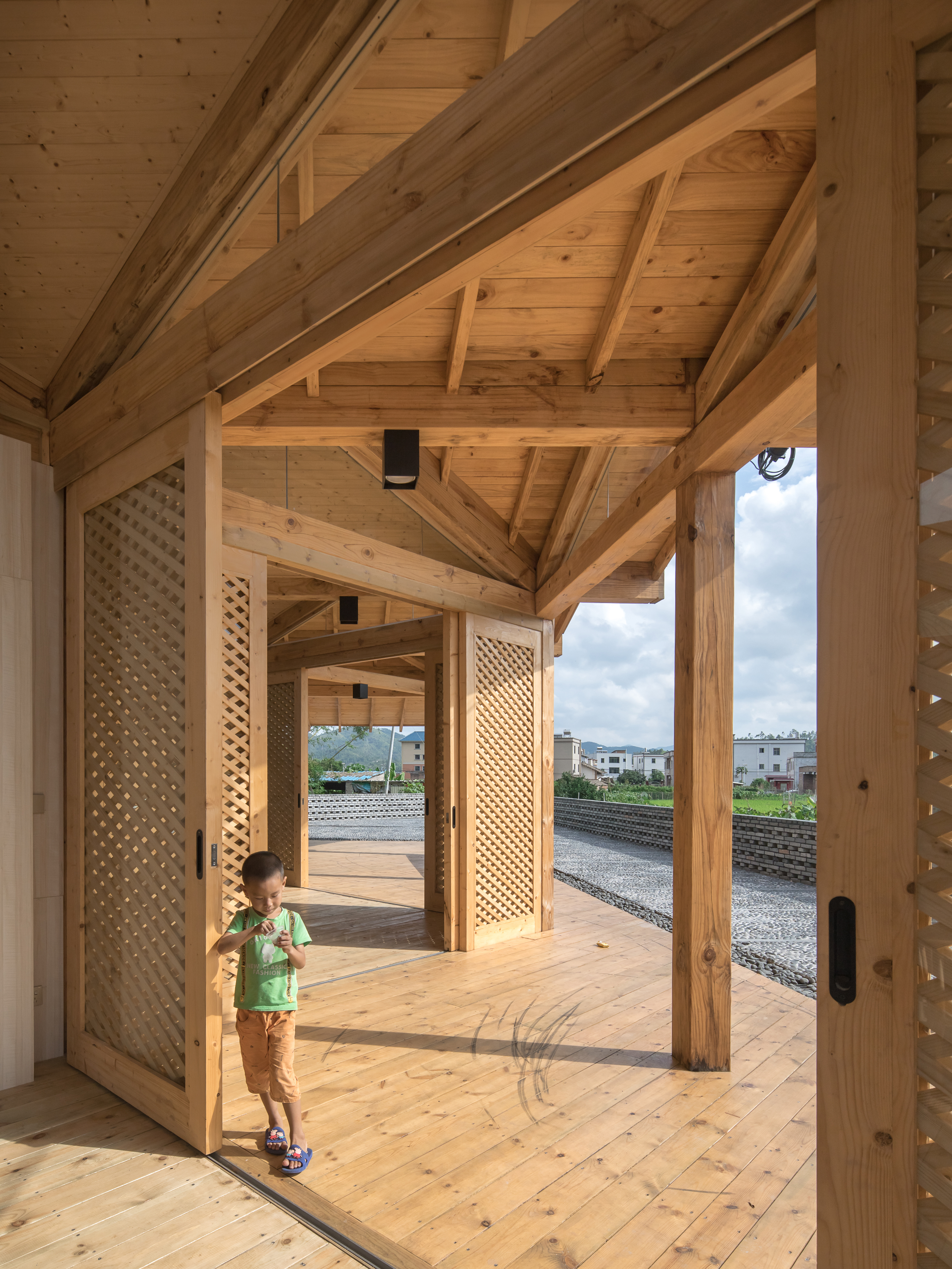 Fachang village cultural activity center by DONGXIYING STUDIO@CCDI ...