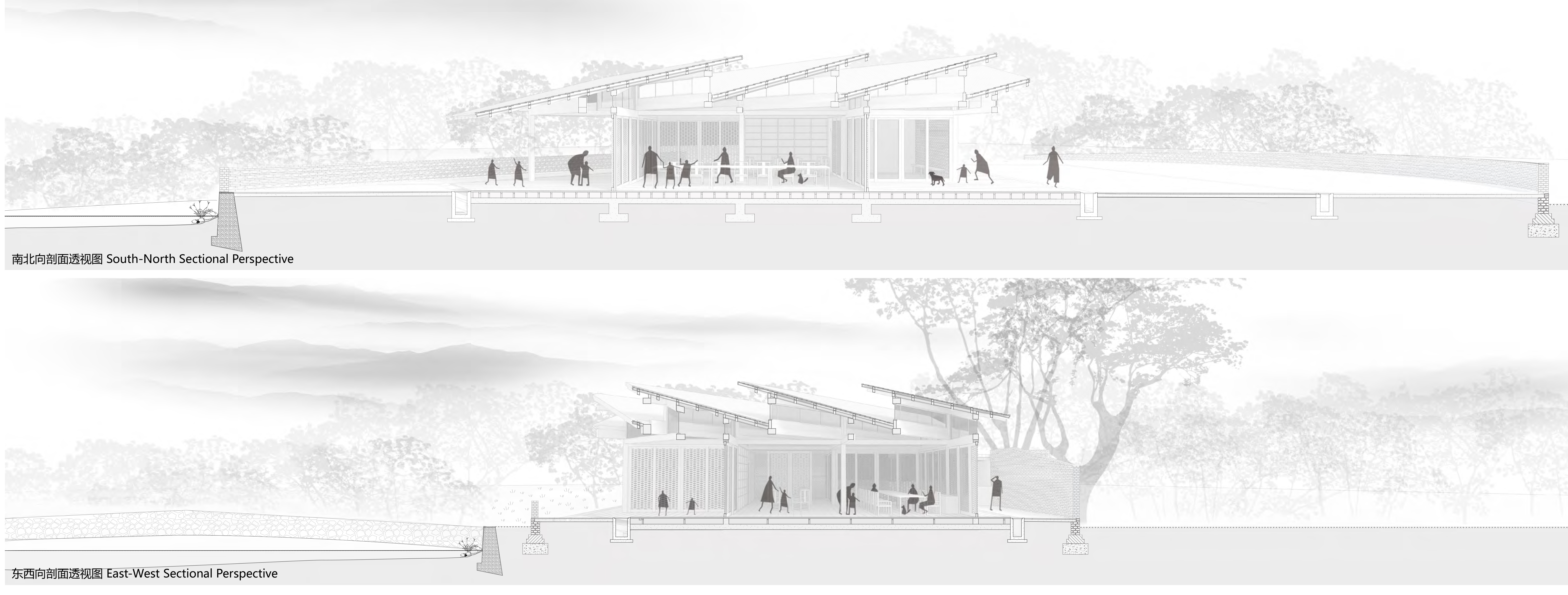 Fachang village cultural activity center by DONGXIYING STUDIO@CCDI ...