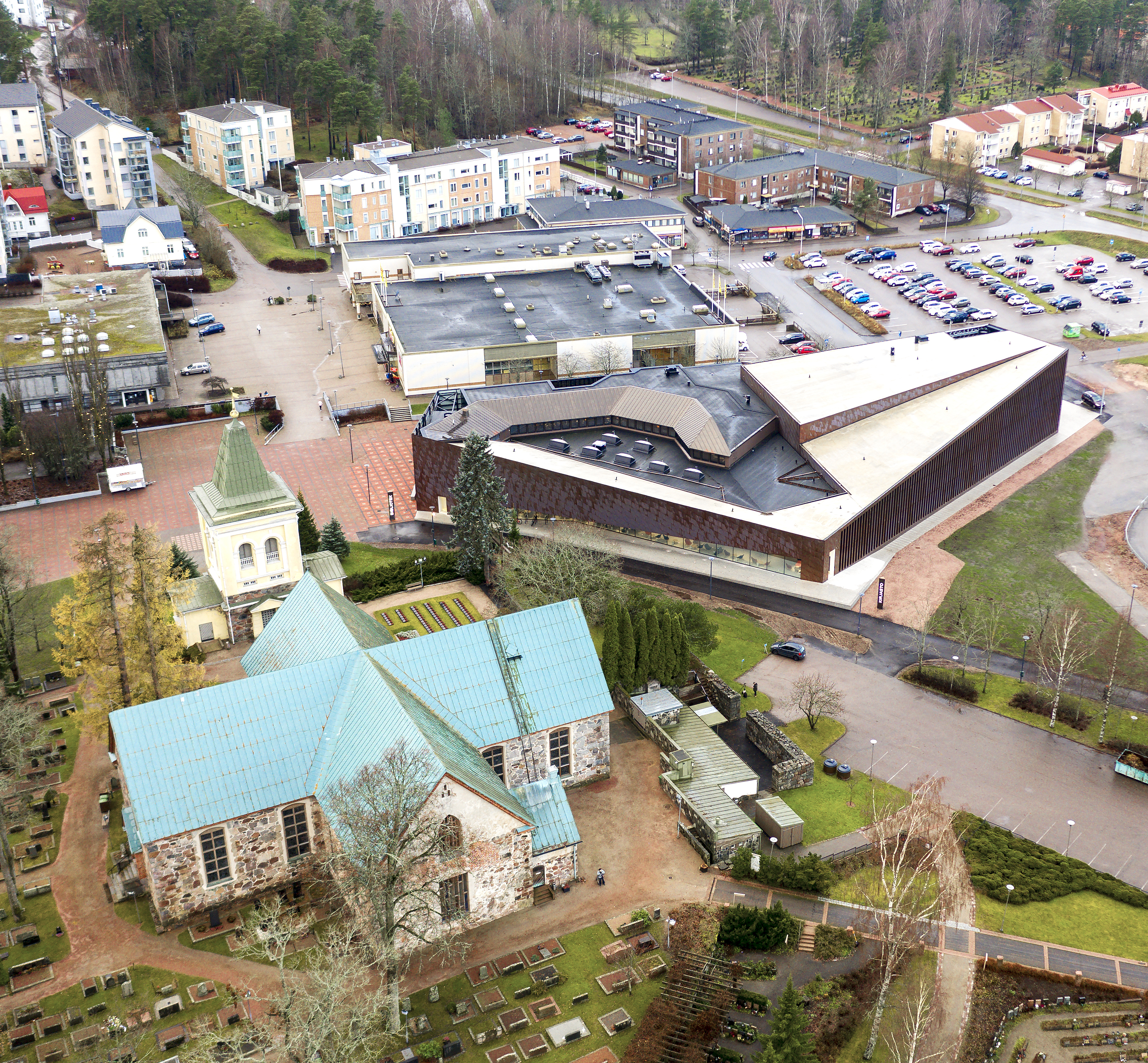 Kirkkonummi Library "Fyyri" by JKMM Architects - Architizer