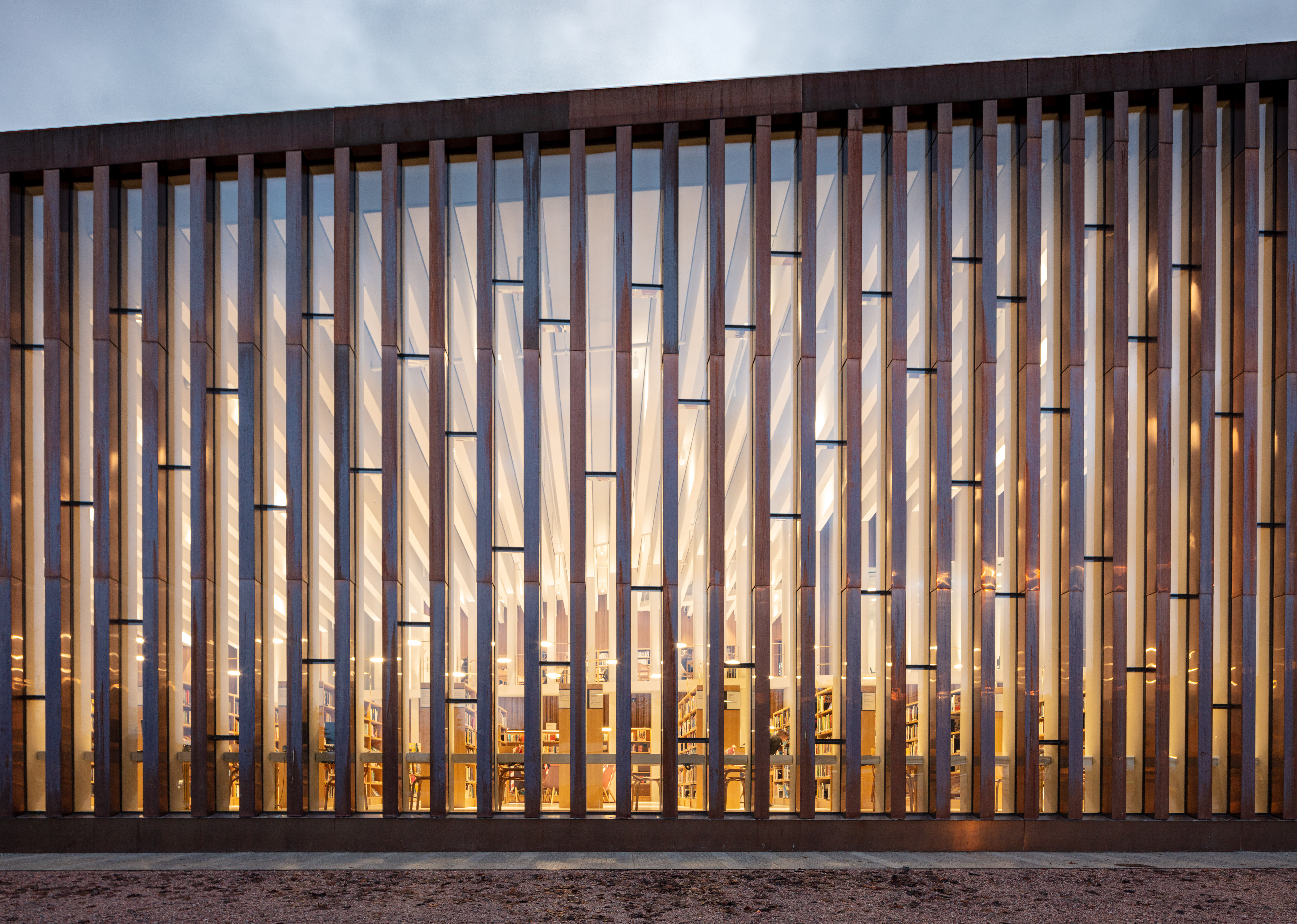 Kirkkonummi Library "Fyyri" by JKMM Architects - Architizer