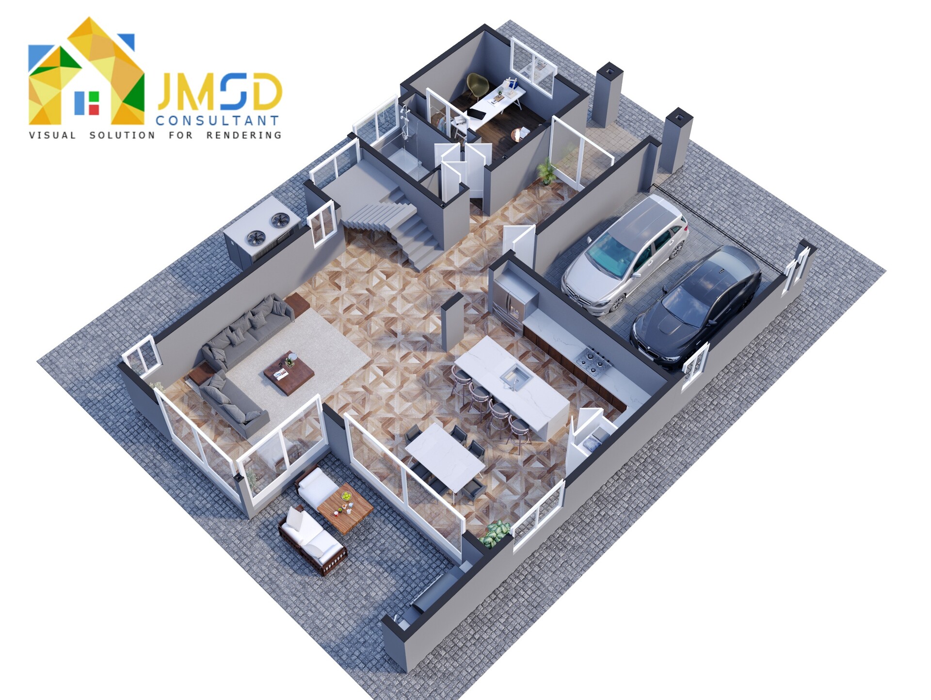 3d Architect Floor Plan Remdering by JS Engineering - Architectural ...