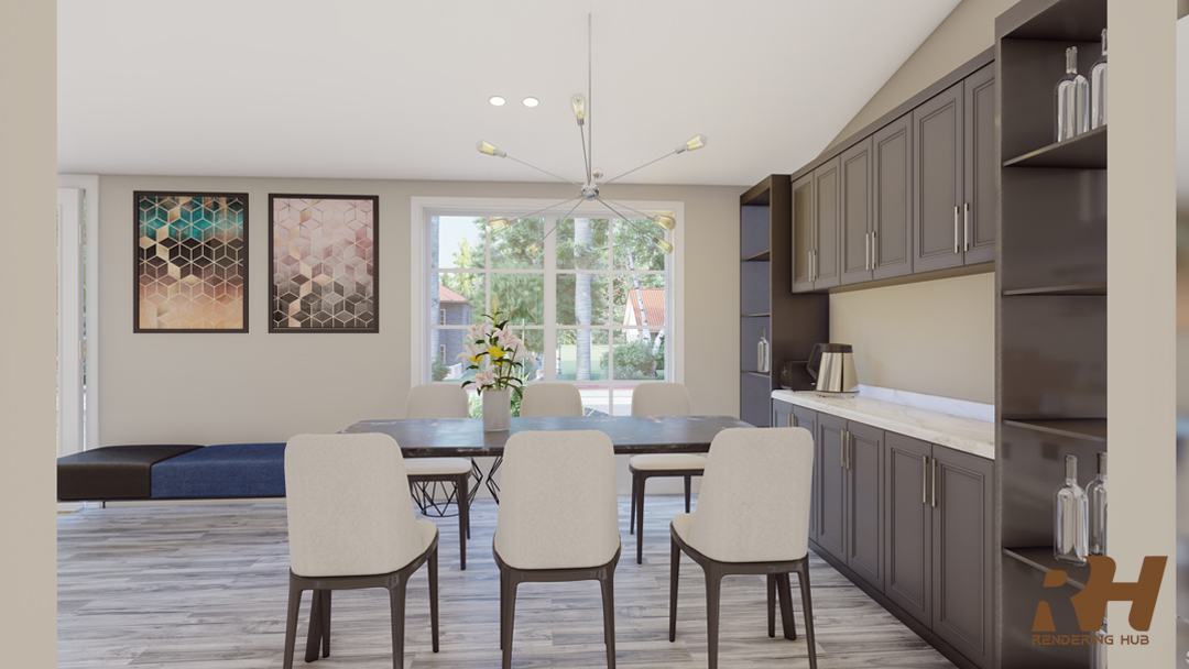 House Interior Rendering by Rendering Hub - Architizer