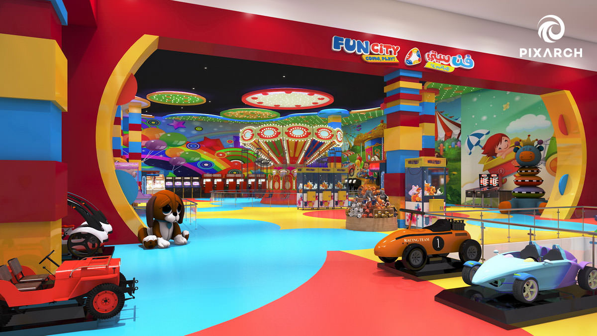 Axis Mall & Apartments Visualized by Pixarch by Pixarch 3D ...