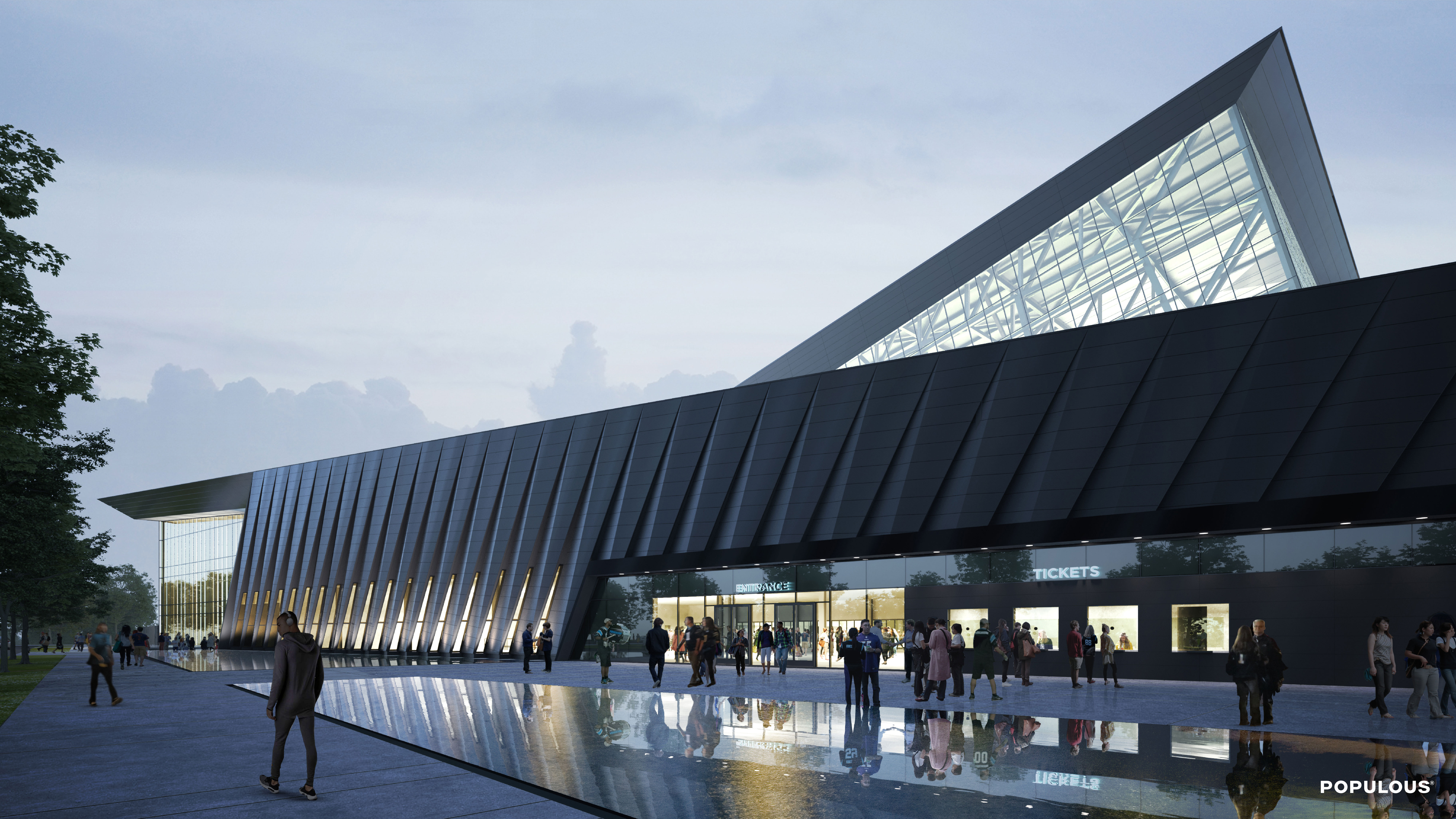 Carolina Panthers Rock Hill Development by Populous - Architizer