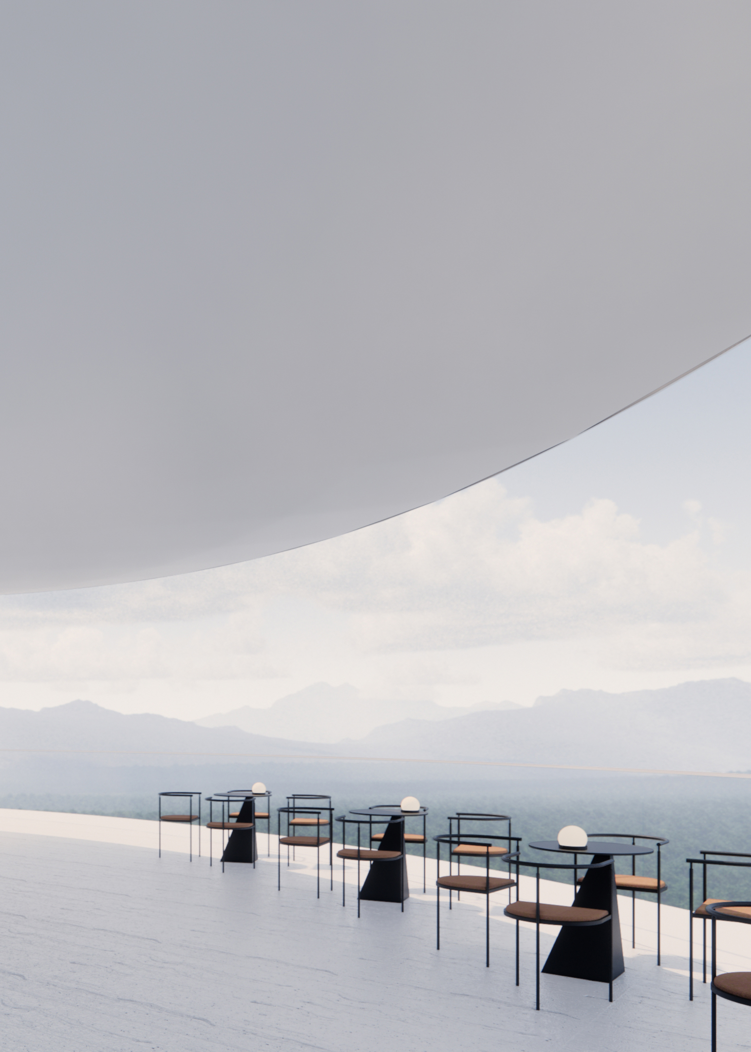 Viewing Platform Under the Moon of Seven Villages by Archermit - Architizer