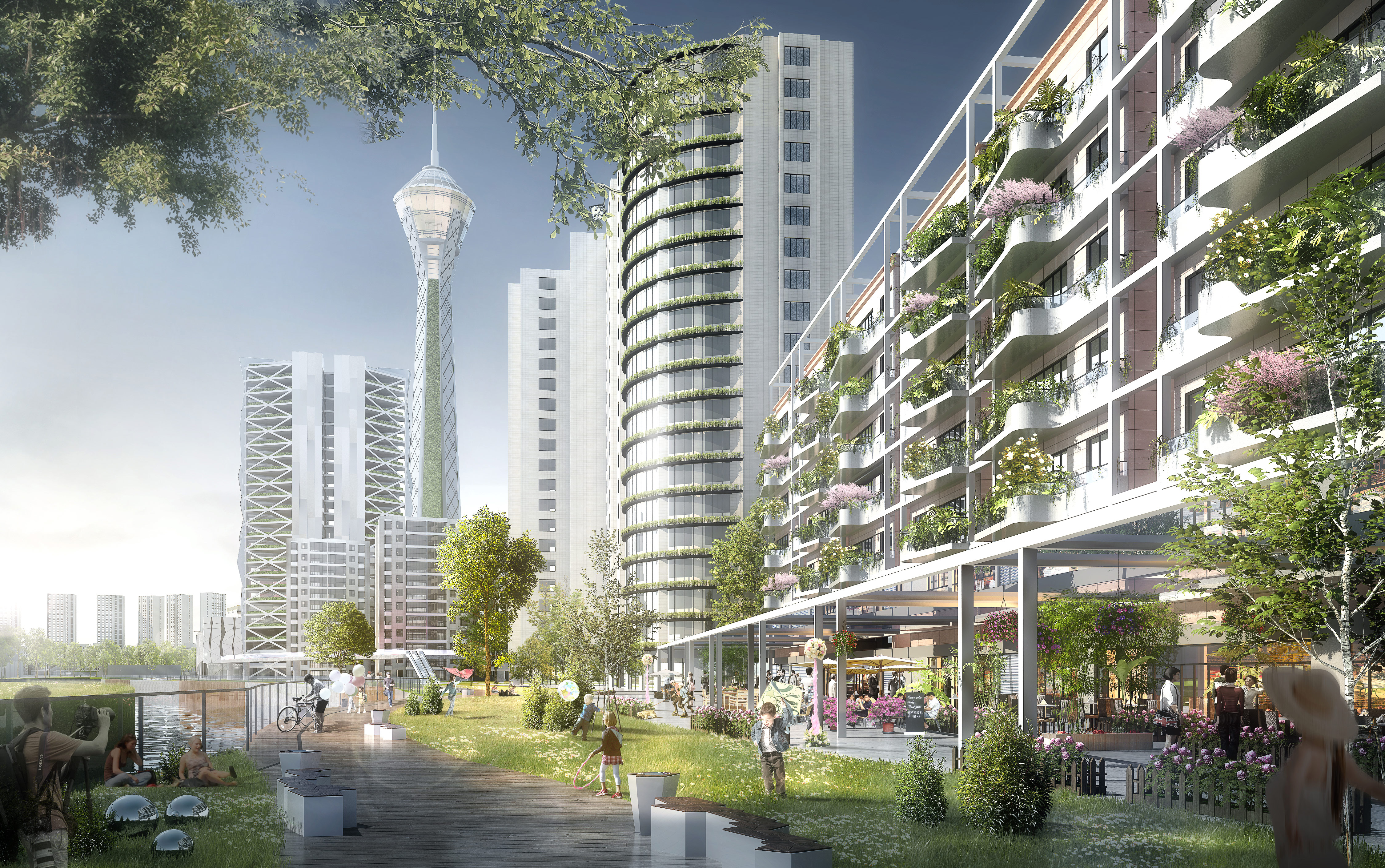 Mengzhuiwan Urban Regeneration Masterplan by LWK + PARTNERS - Architizer