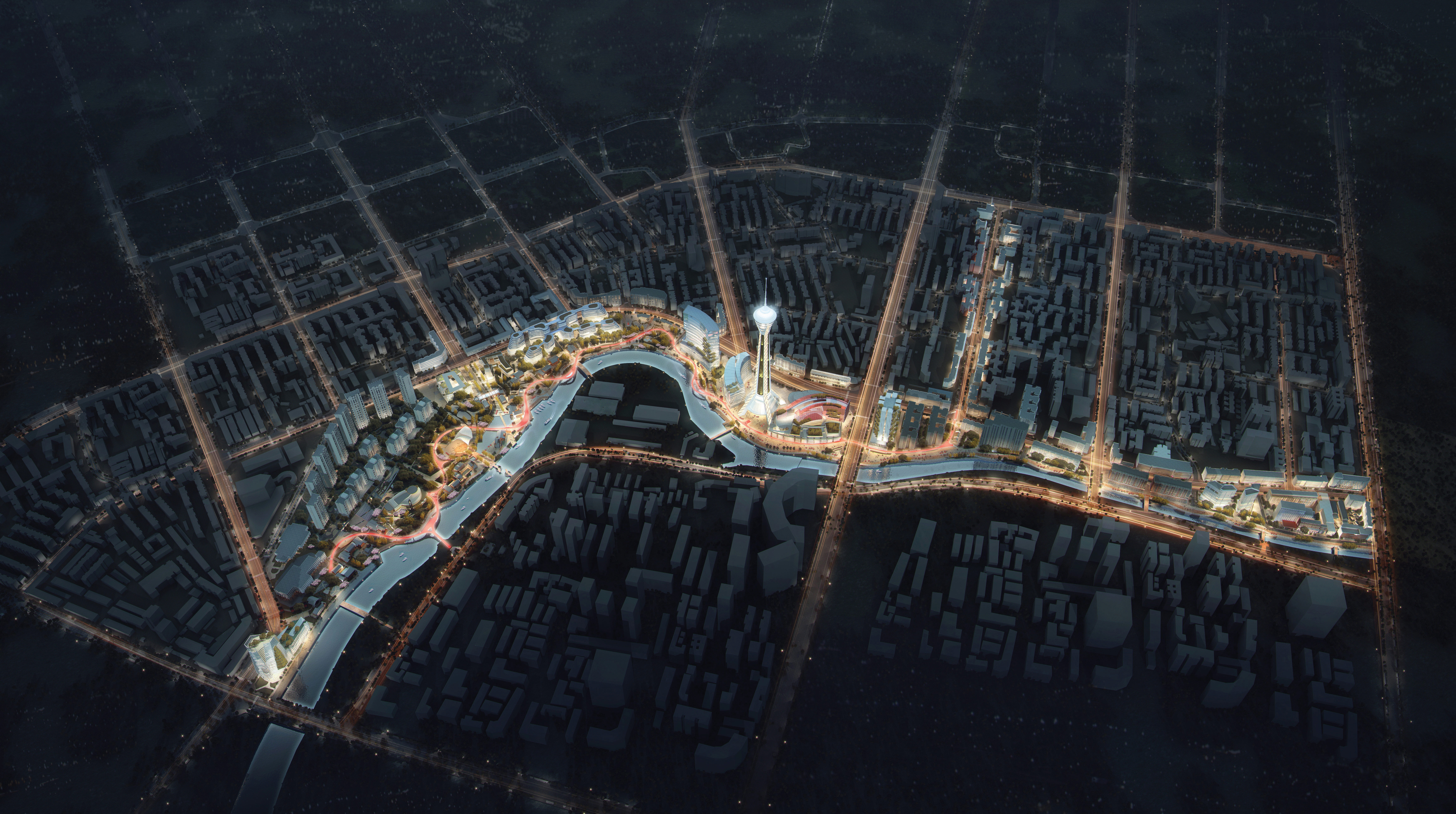 Mengzhuiwan Urban Regeneration Masterplan by LWK + PARTNERS - Architizer