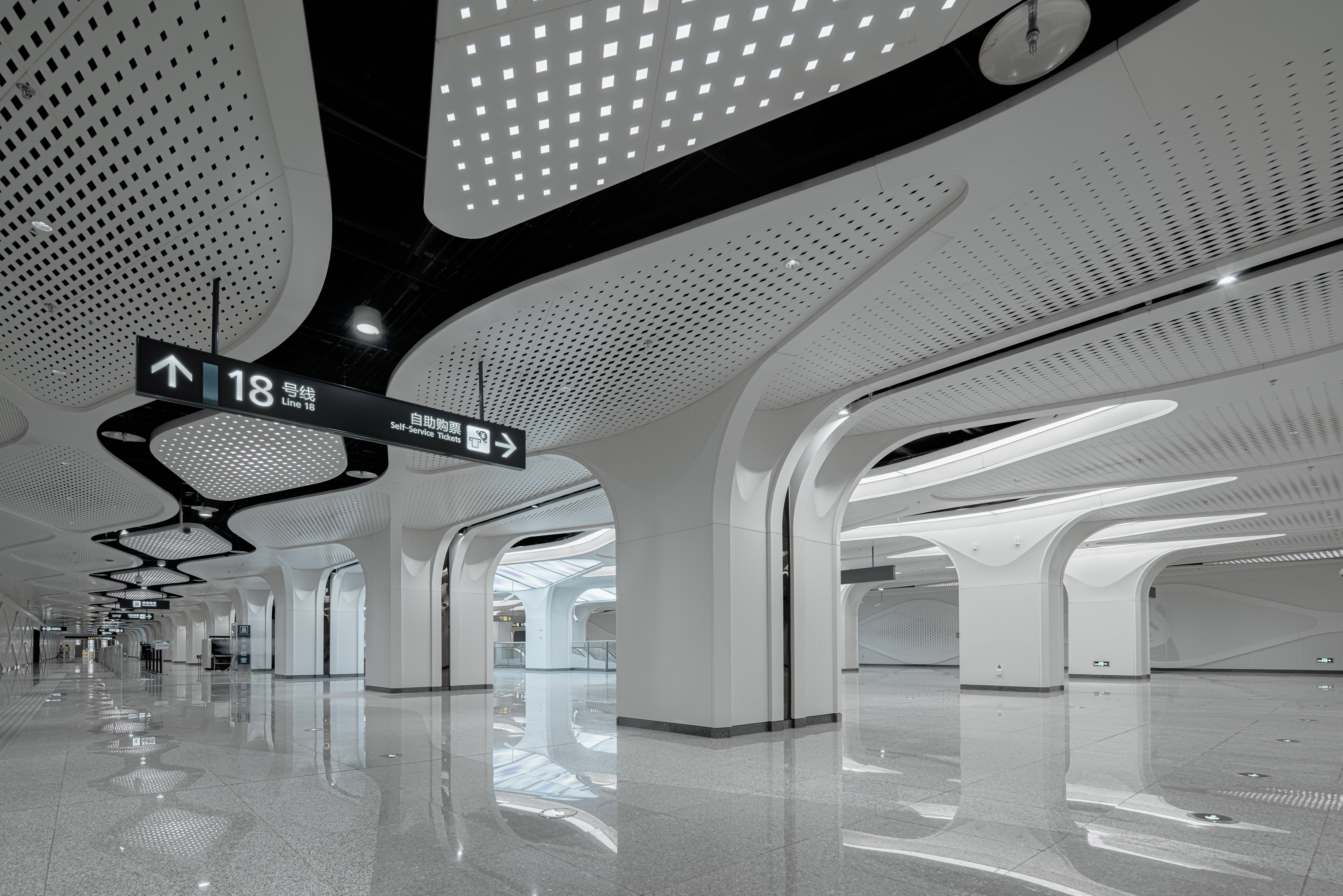 Chengdu Metro Line 18 by Jiang & Associates Creative Design - Architizer