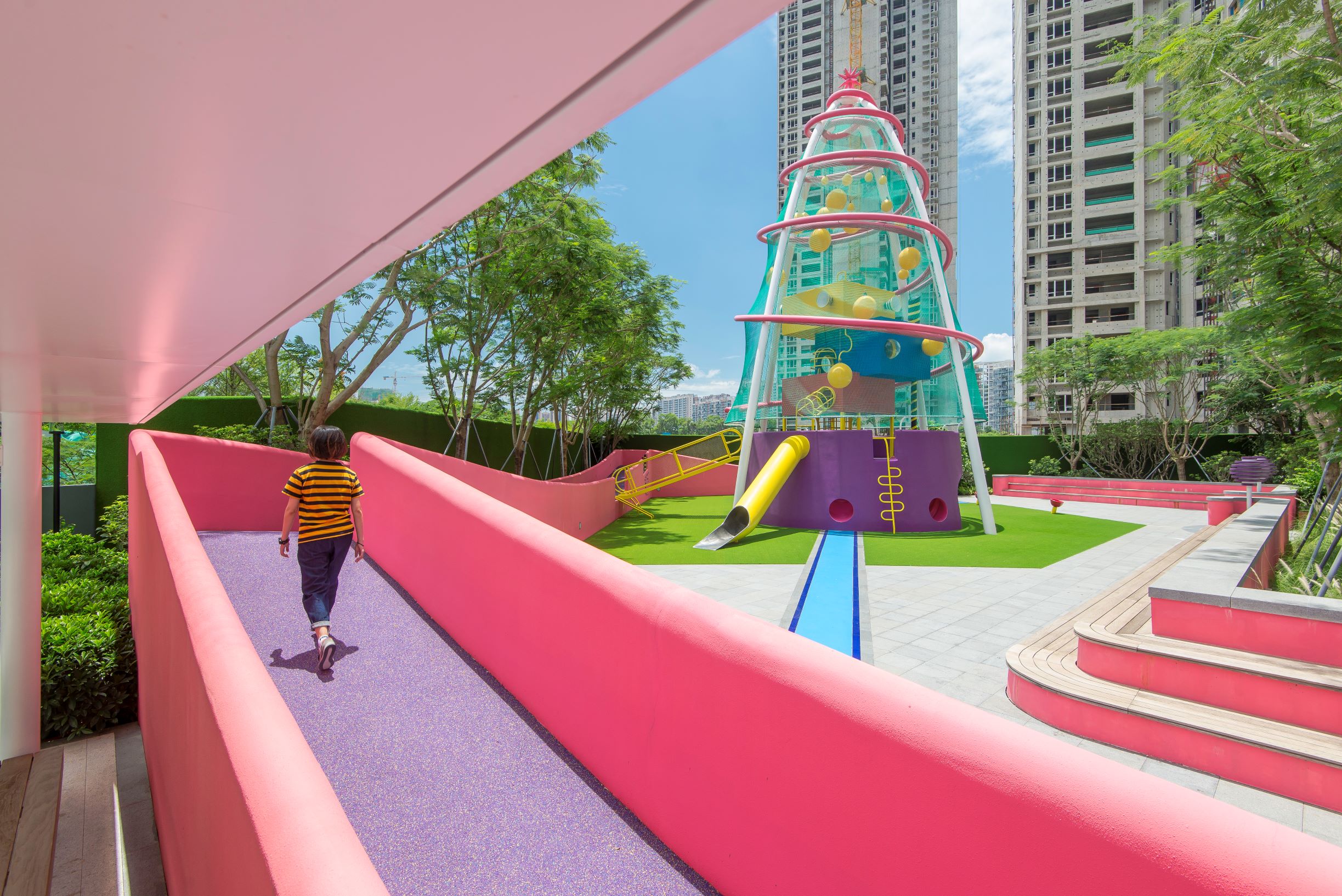 Buji Residence Playgrounds by Ballistic Architecture Machine (BAM ...