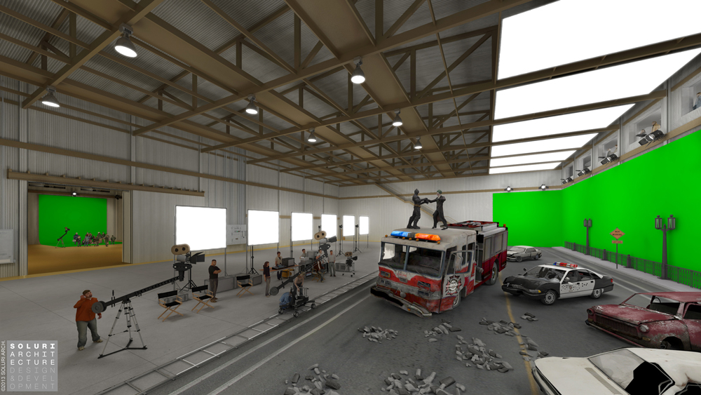 Cross Media Film Studios by Soluri Architecture - Architizer