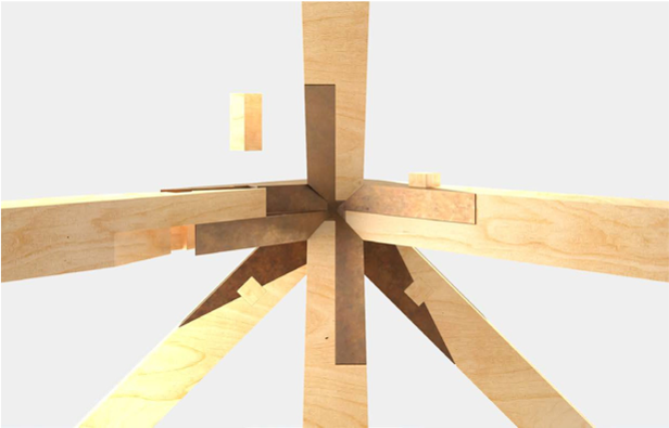 JAPANESE WOODEN JOINT PAVILION by Takaaki Fuji + Yuko Fuji Architecture ...