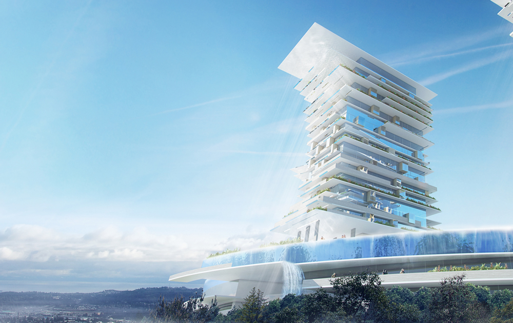 Vertical Micro-Climate Resort by Arno Matis Architecture - Architizer