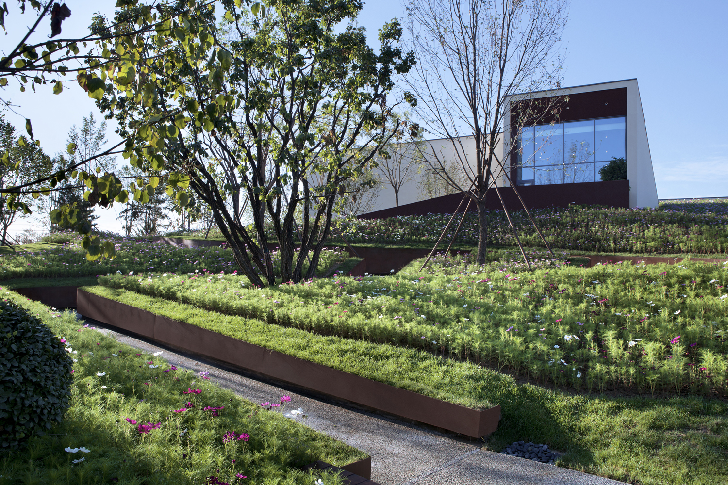 Passive house pavilion of Longfor Sundar by SUP Atelier of THAD ...