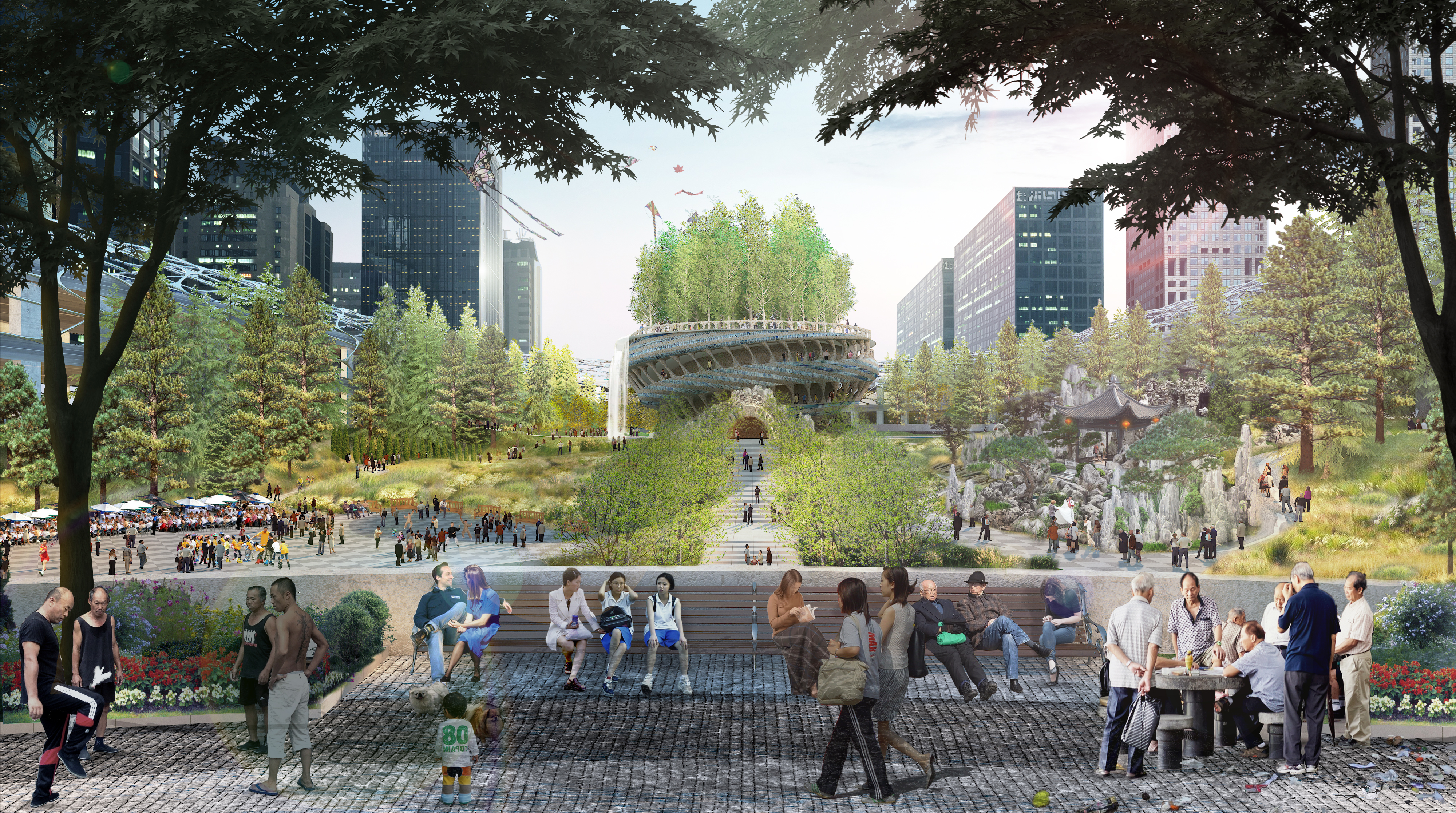 Reimagining Guomao Intersection by Ballistic Architecture Machine (BAM ...