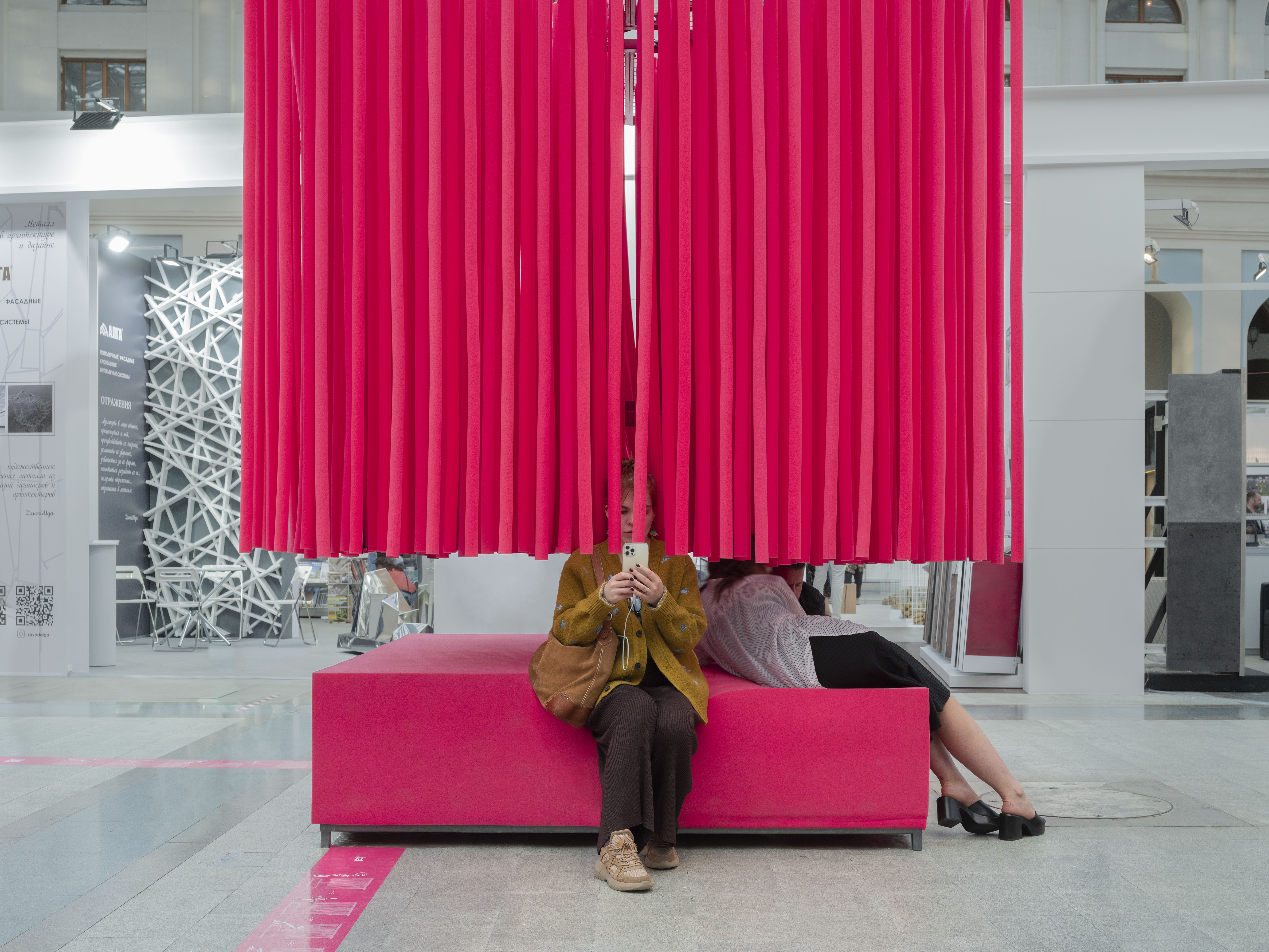 pink inclusive installation by .ket - Architizer