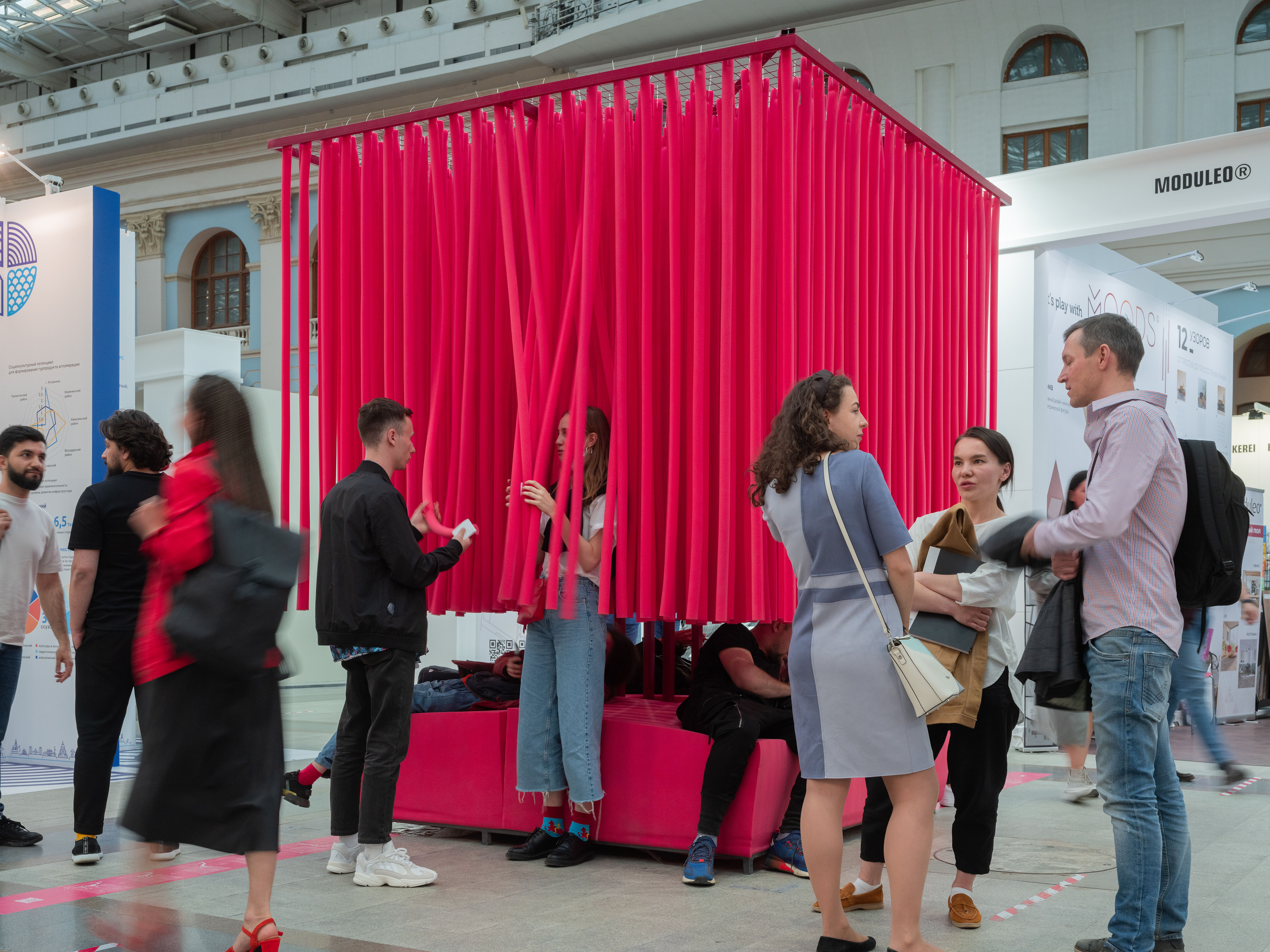 pink inclusive installation by .ket - Architizer