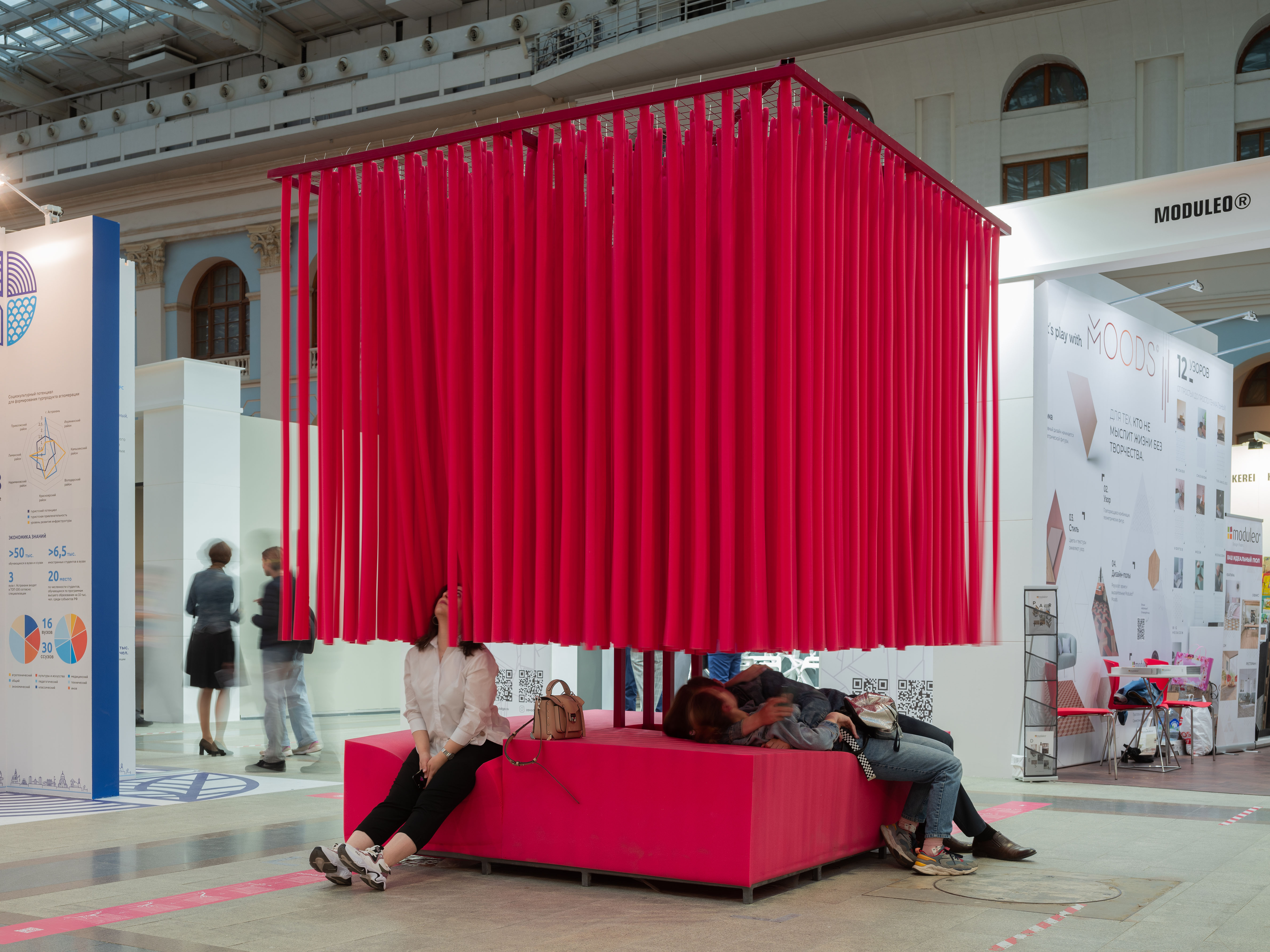 pink inclusive installation by .ket - Architizer