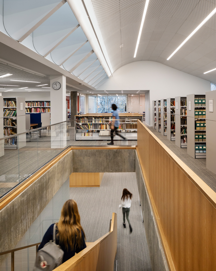 Ethical Culture Fieldston School, Tate Library by Architecture Research ...