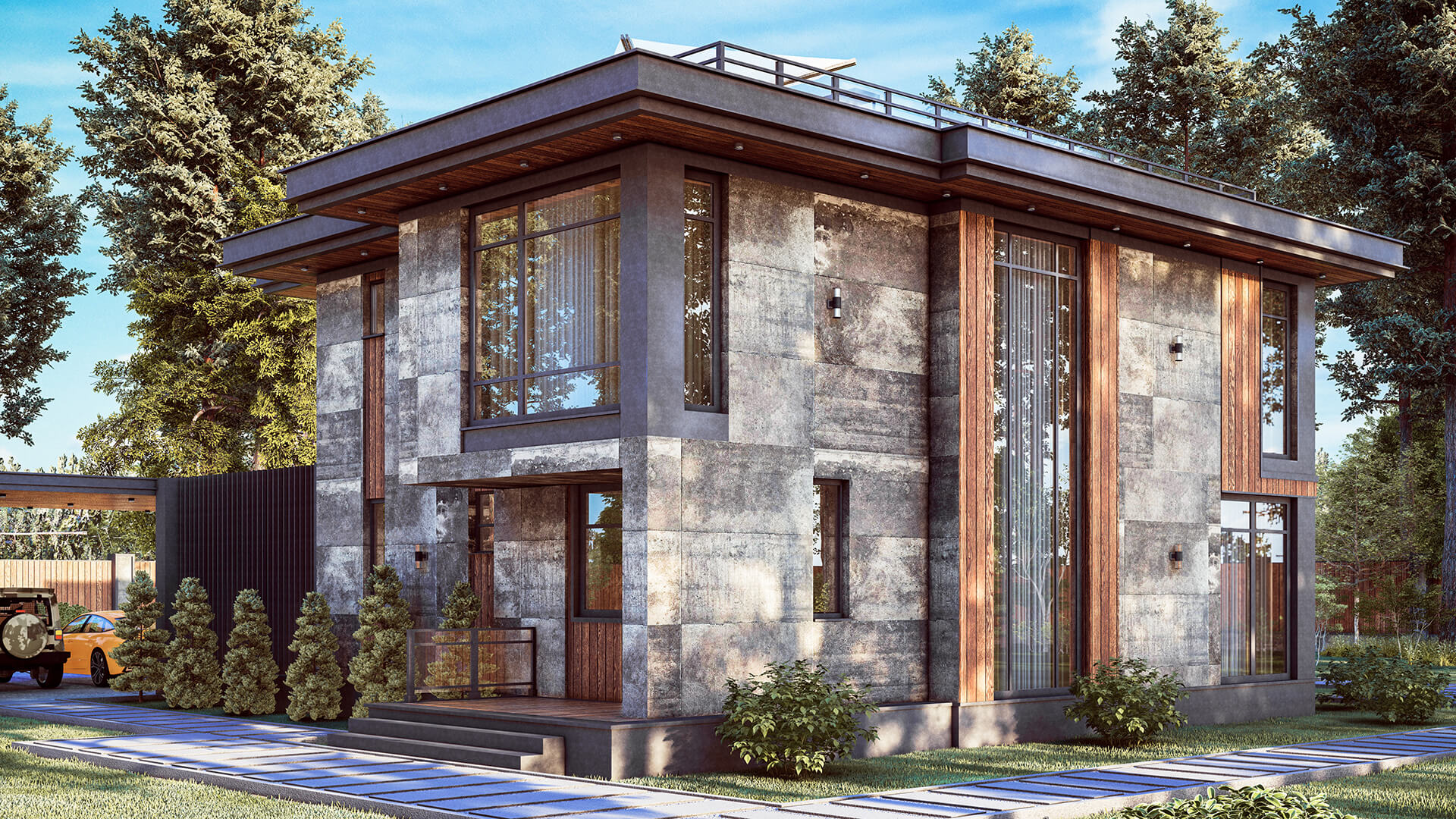 MODERN COUNTRY HOUSE by Wizhevsky Architect - Architizer