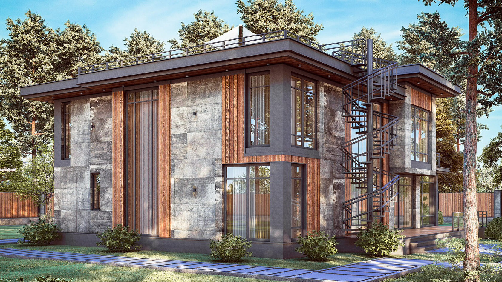 MODERN COUNTRY HOUSE by Wizhevsky Architect - Architizer