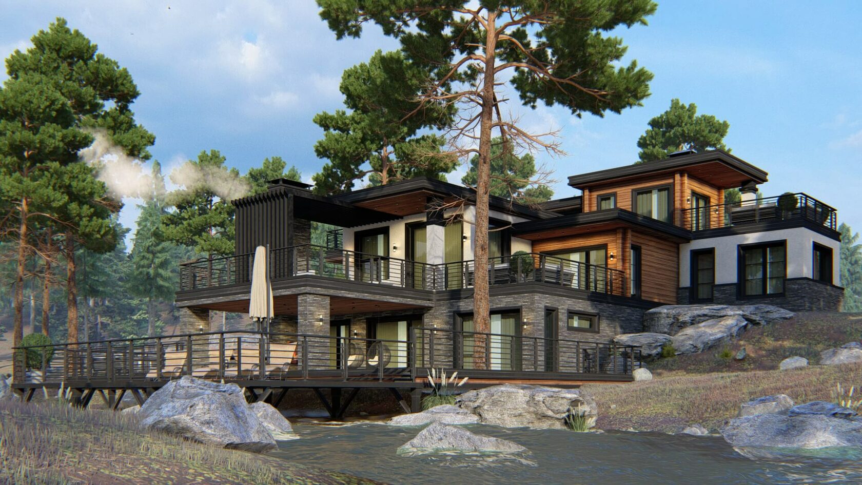 PRIVATE MODERN HOUSE by Wizhevsky Architect - Architizer