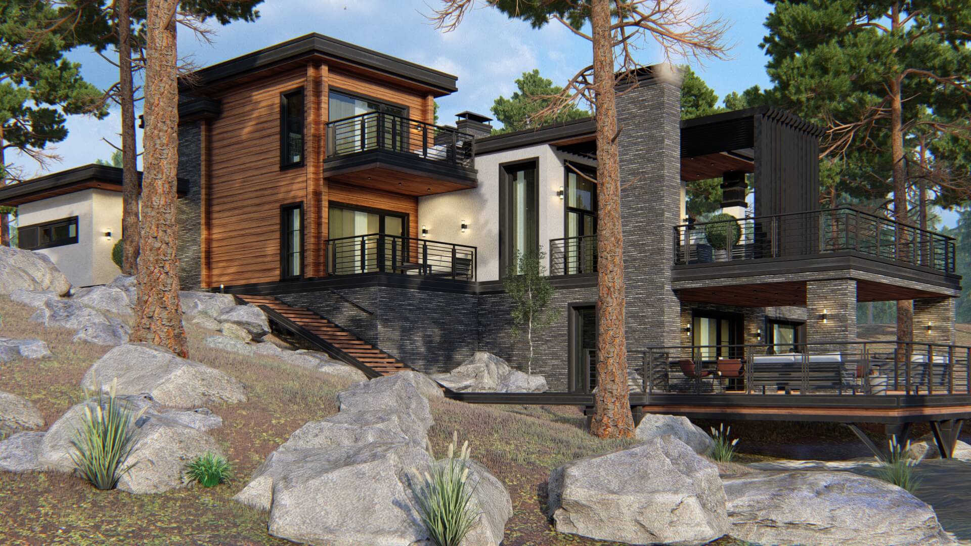 PRIVATE MODERN HOUSE by Wizhevsky Architect - Architizer