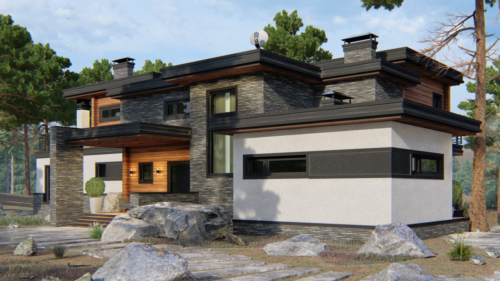 PRIVATE MODERN HOUSE by Wizhevsky Architect - Architizer