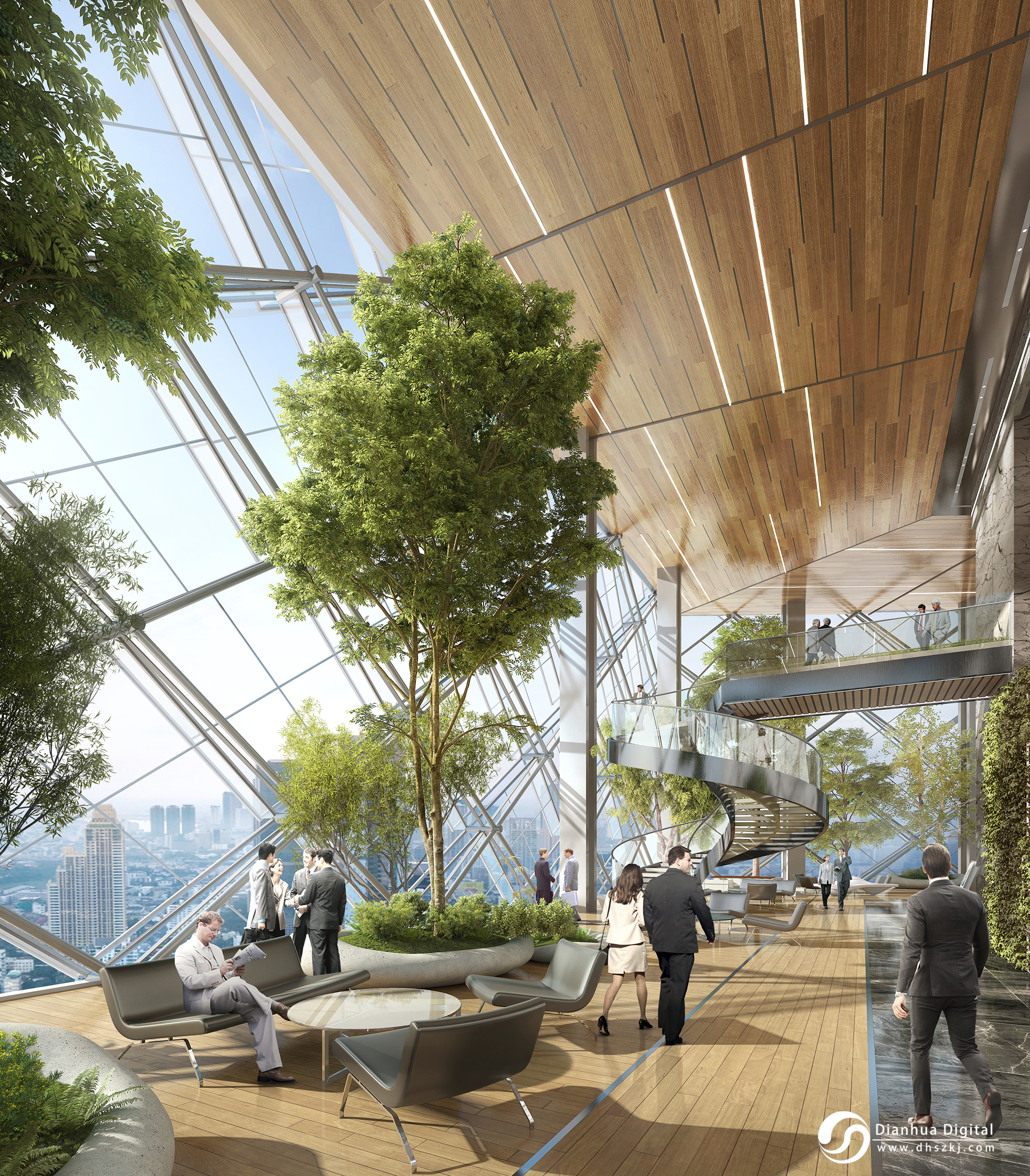 Sky Lobby by Dianhua Digital Technology Co., Ltd - Architizer