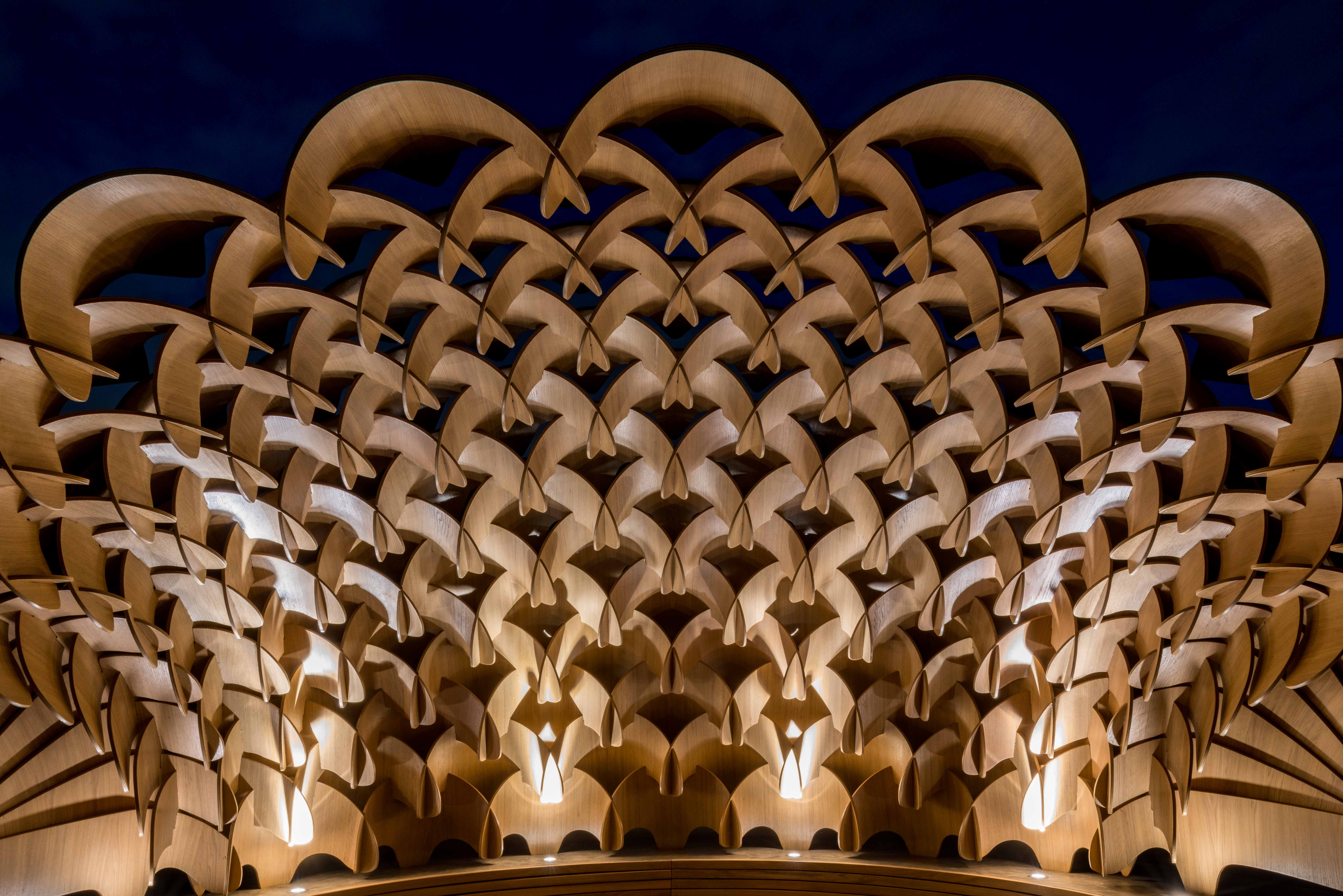 London Timber Pavilion by Schiller Projects - Architizer