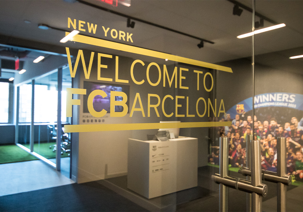 Futbol Club Barcelona (FCB) NYC Office by Meridian Design Associates ...