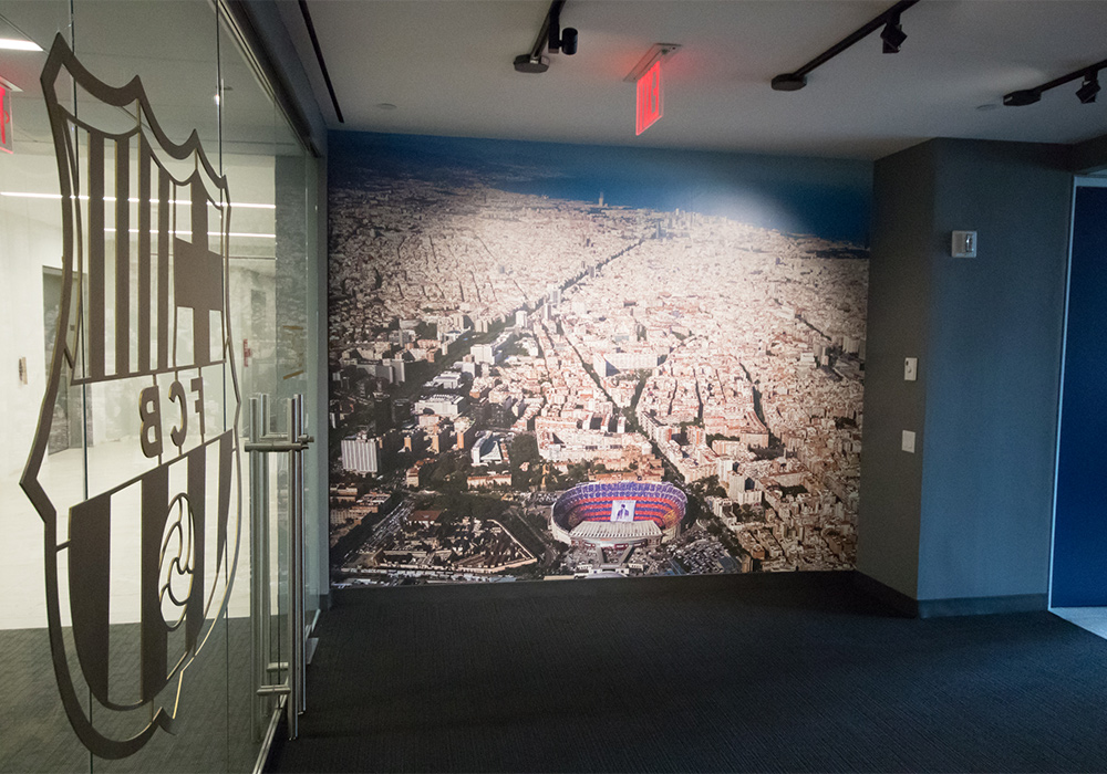 Futbol Club Barcelona (FCB) NYC Office by Meridian Design Associates ...