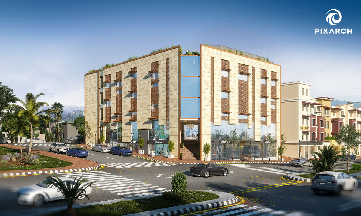 Hoshang Pearl Karachi Visualized by PIXARCH by Pixarch 3D Architectural ...