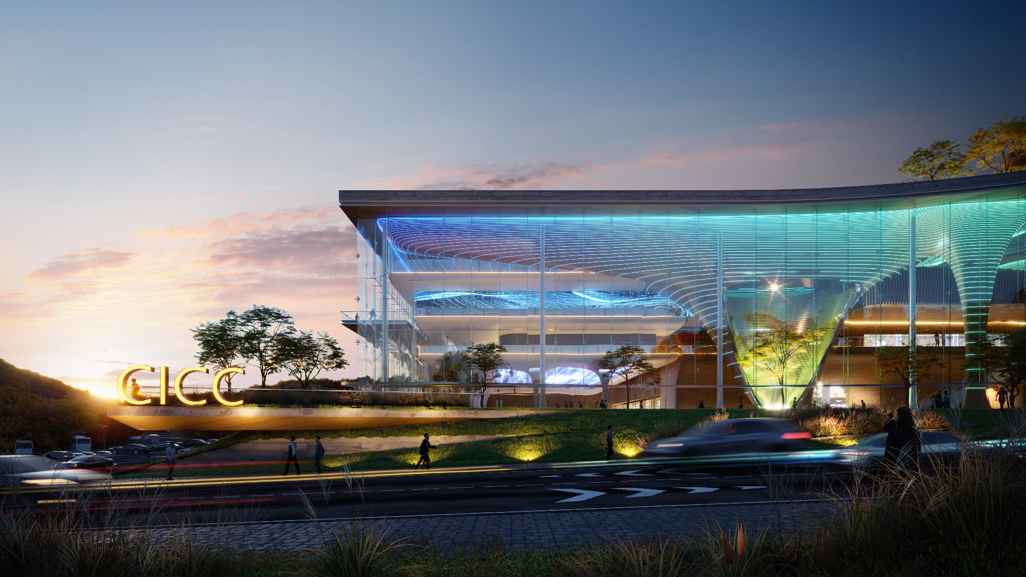 Chungnam International Convention Centre Design Submission by 10 Design ...