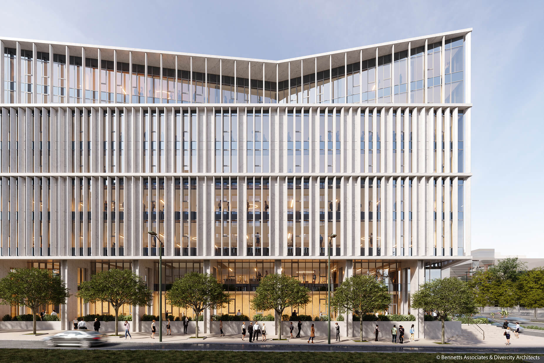Syggrou Office Complex by Bennetts Associates - Architizer