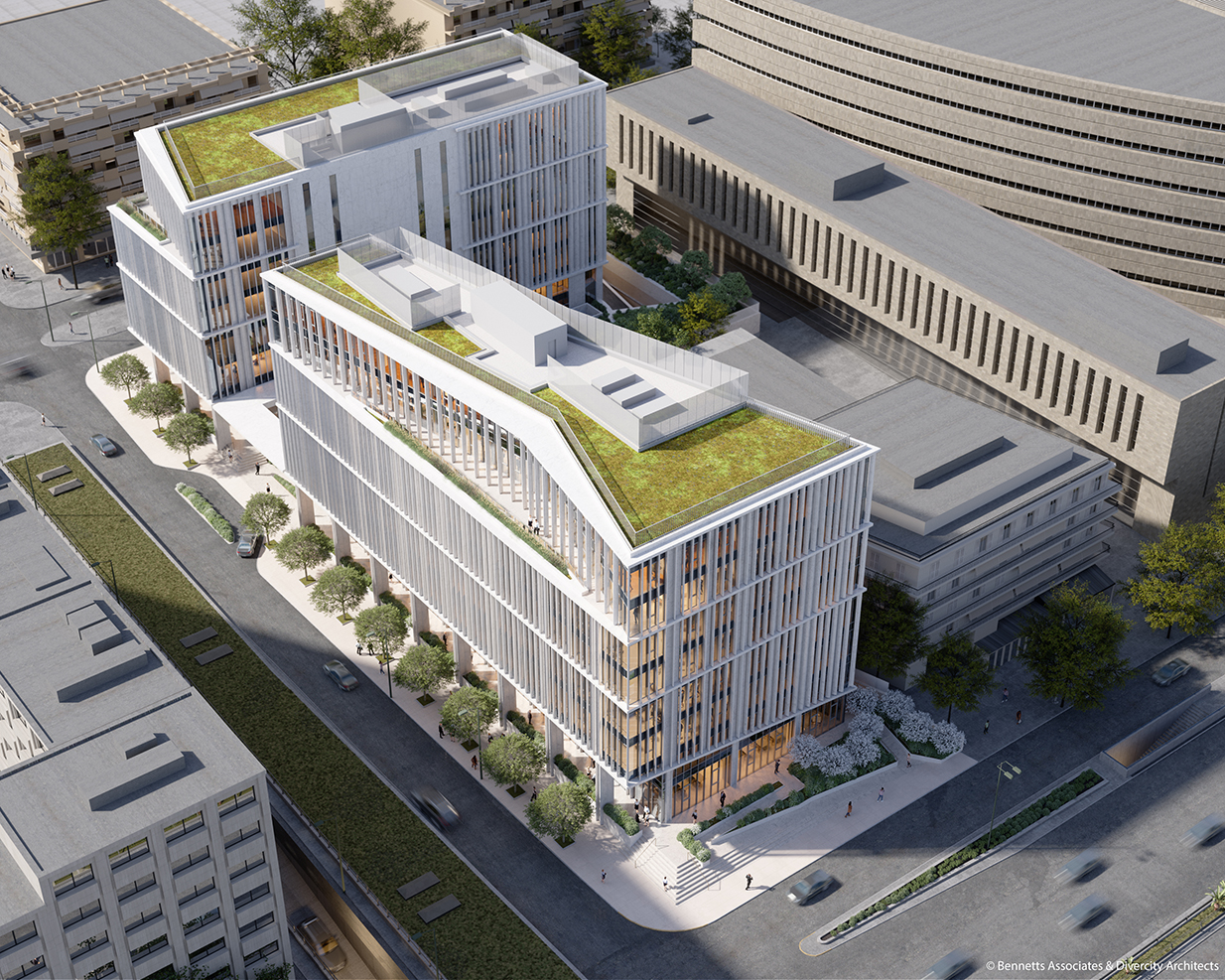 Syggrou Office Complex by Bennetts Associates - Architizer