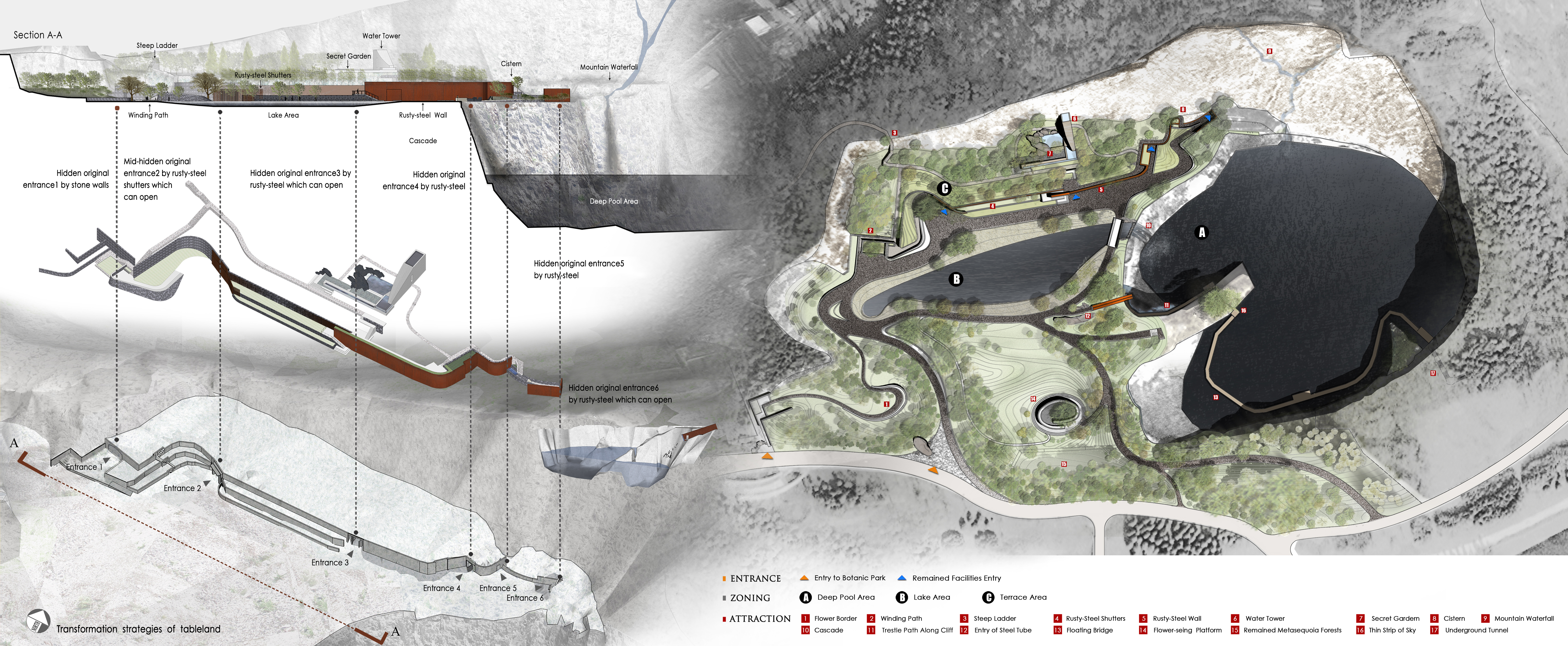 Quarry Garden in Chenshan Botanical Garden by Zhu Yufan Y³C Atelier ...