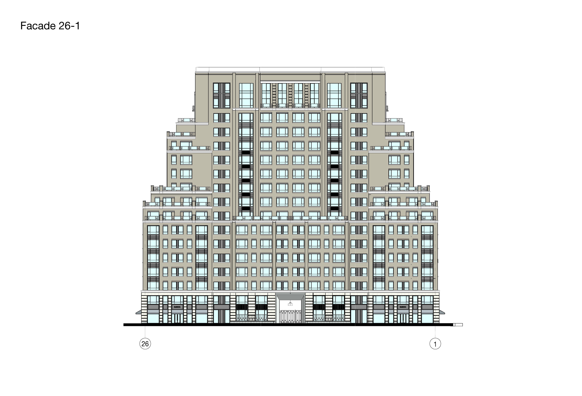 Hudson, a residential house in Surgut by Brusnika - Architizer