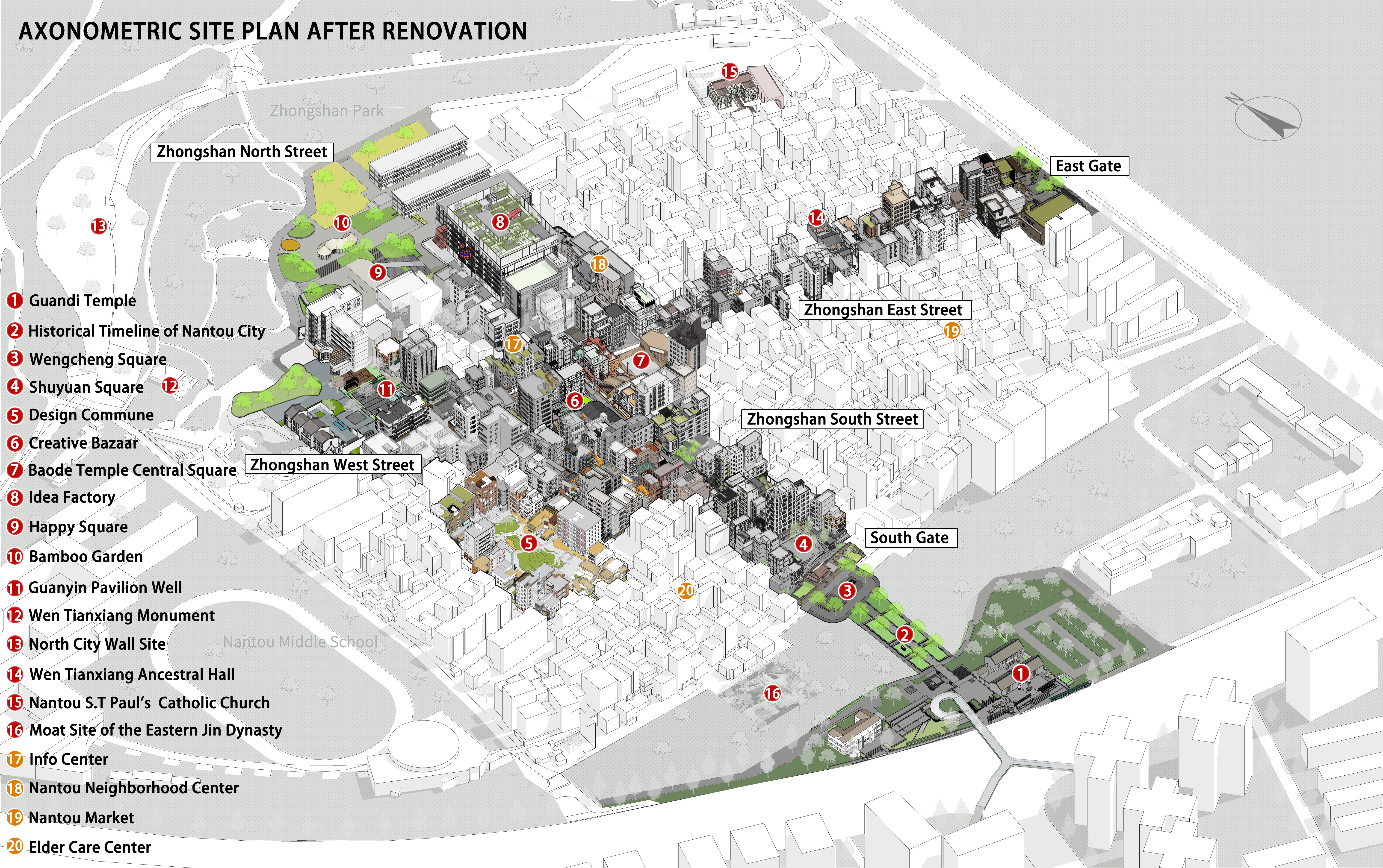 Nantou Ancient Town Renovation Project by Wancheng Urban Design ...