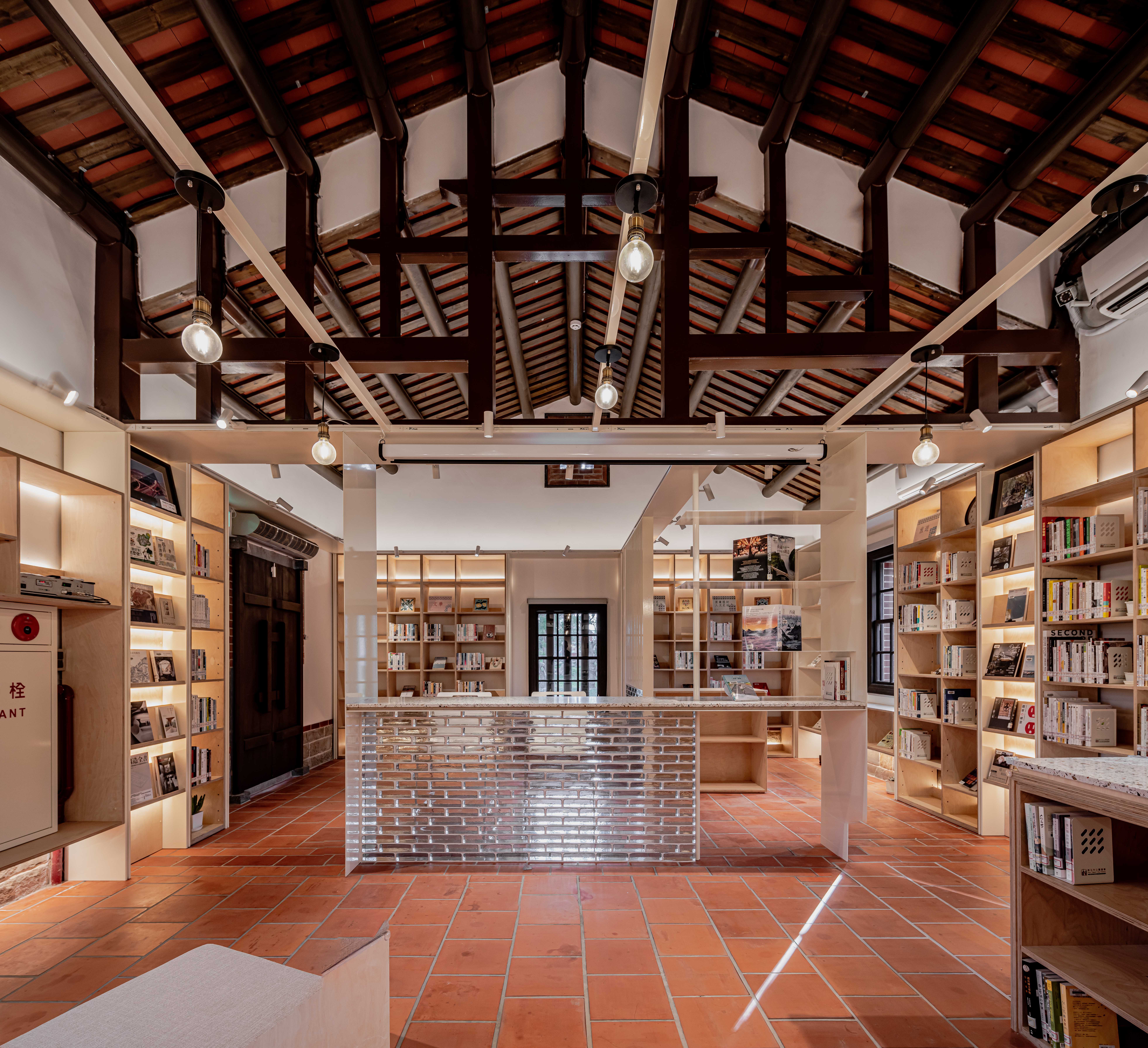 Small library in a historic building by ACH Architects - Architizer