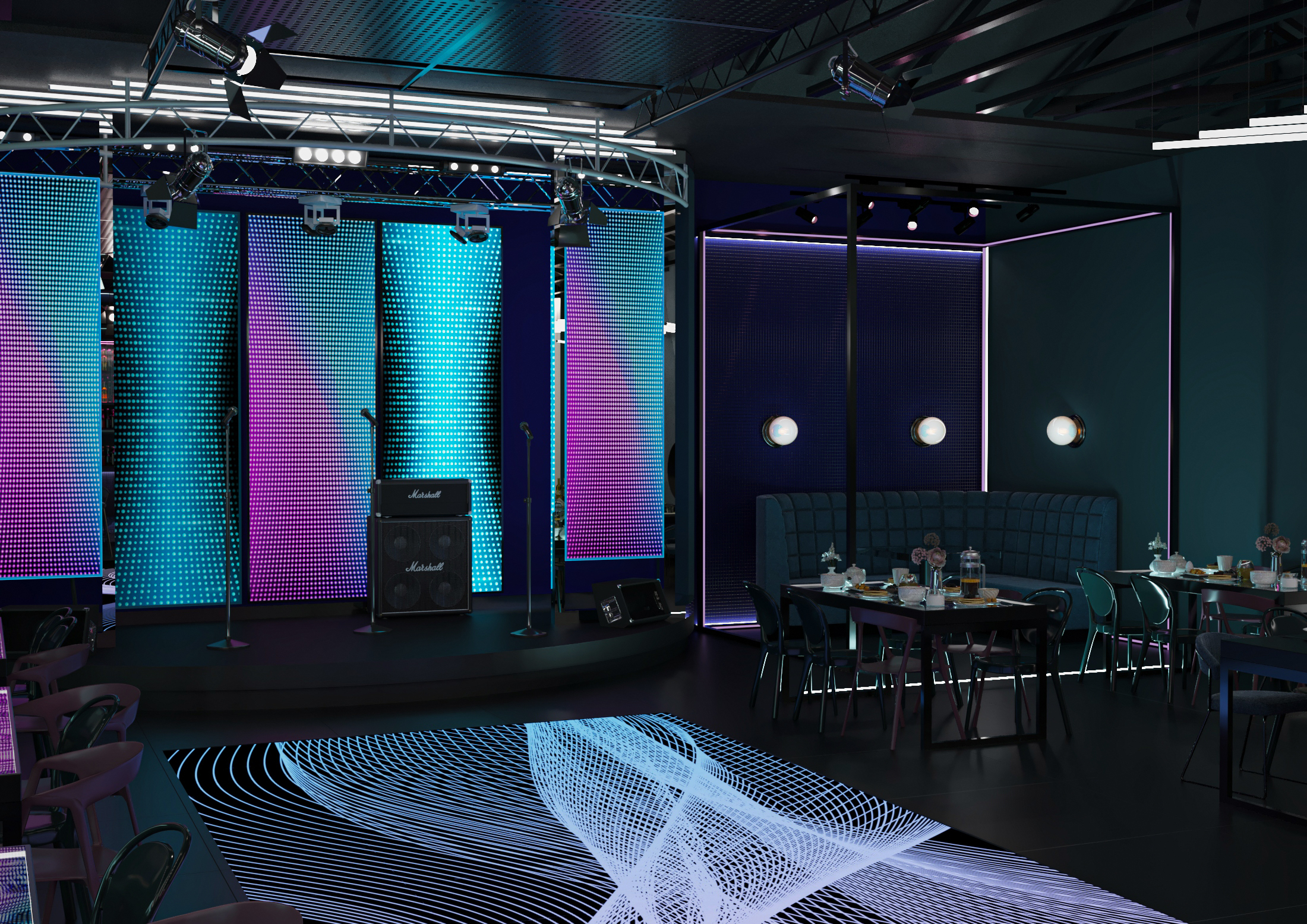 Fantasy Neon Club by Futuris Architects - Architizer