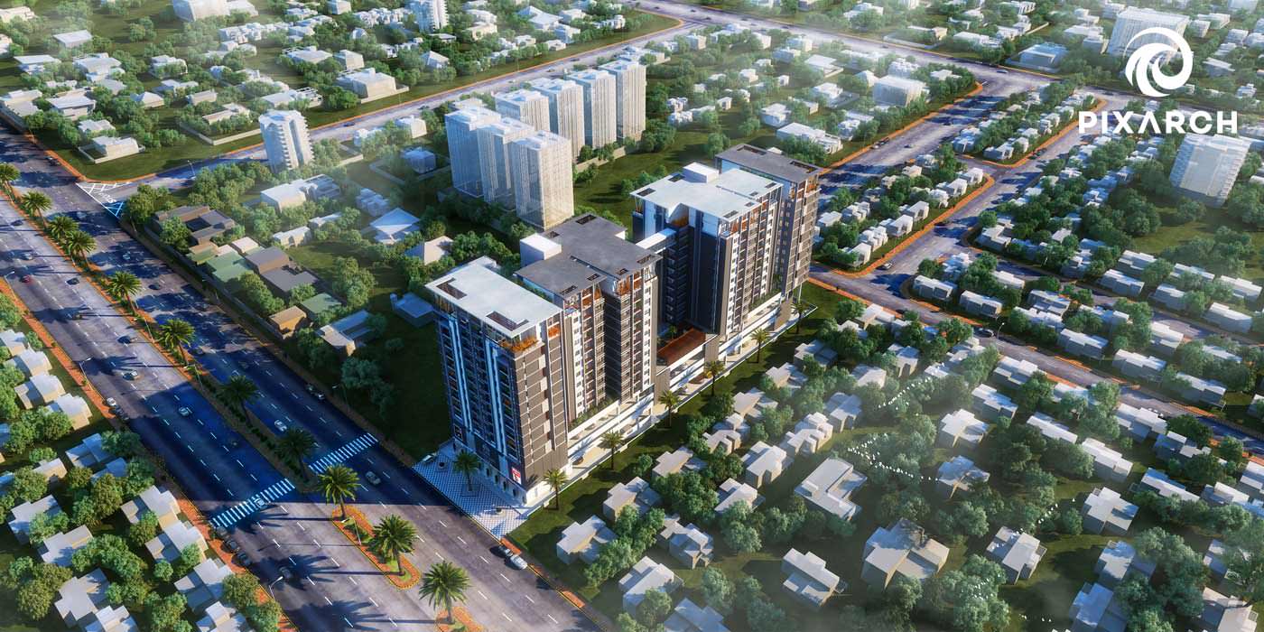 Hoshang Pearl Karachi Visualized by PIXARCH by Pixarch 3D Architectural ...