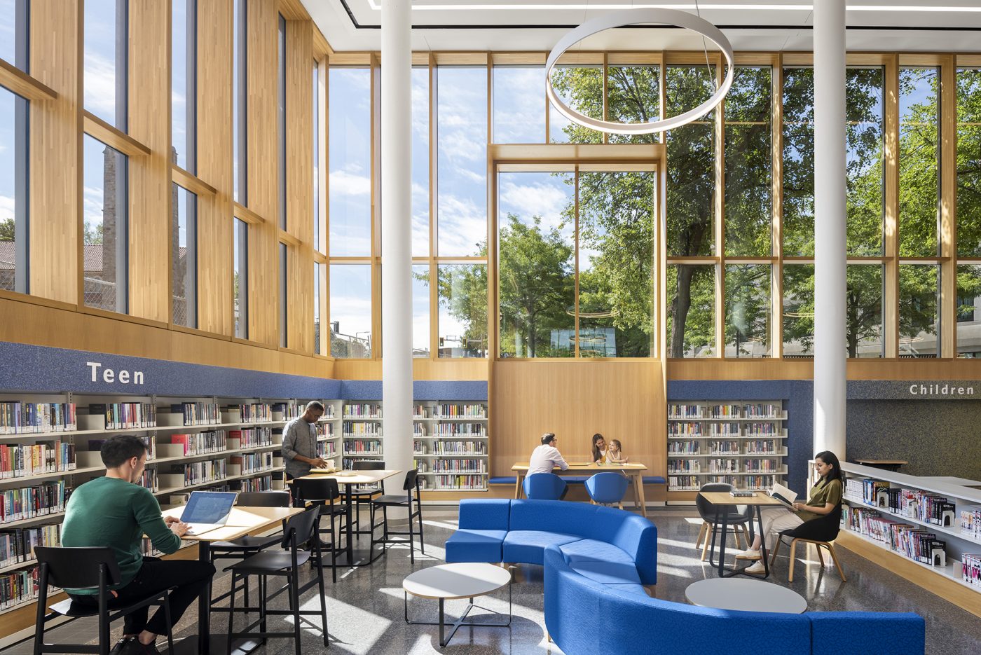 Roxbury Branch of The Boston Public Library Renovation by Utile, Inc ...