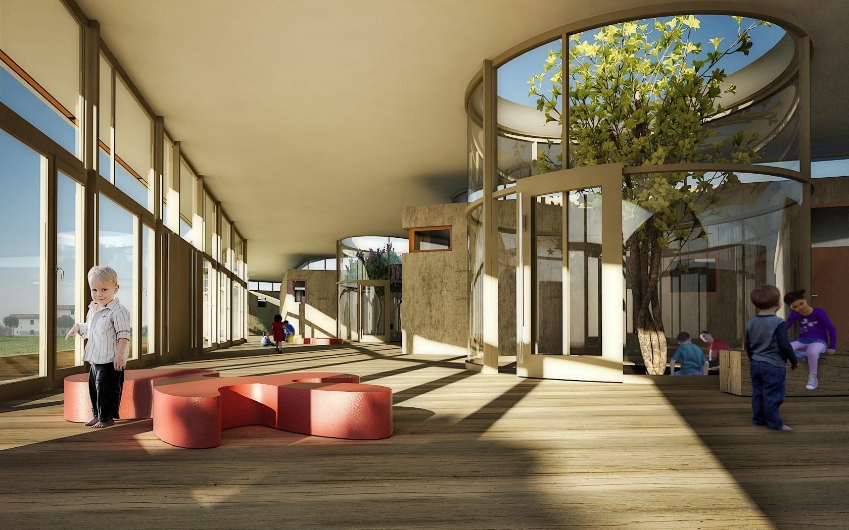 The Rainbow School by Alessandro Calvi Rollino Architetto - Architizer