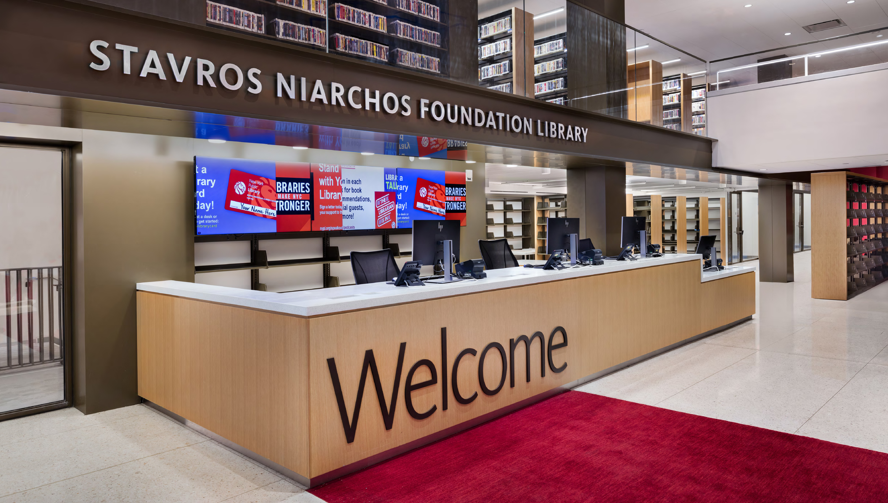 New York Public Library, The Stavros Niarchos Foundation Library (SNFL ...