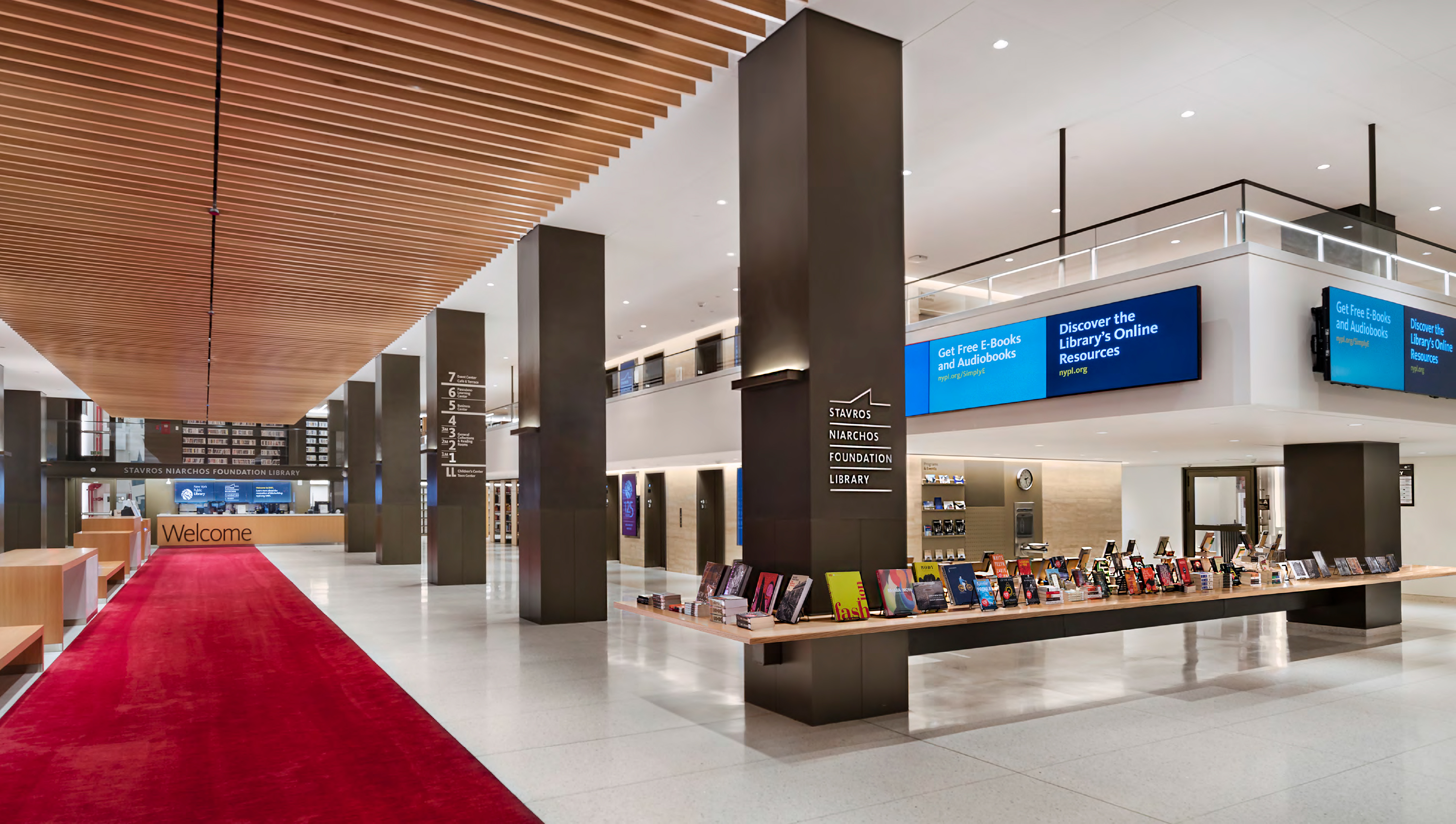 New York Public Library, The Stavros Niarchos Foundation Library (SNFL ...