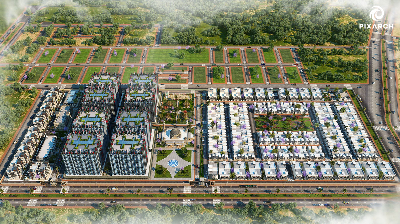 Hoshang Pearl Karachi Visualized by PIXARCH by Pixarch 3D Architectural ...